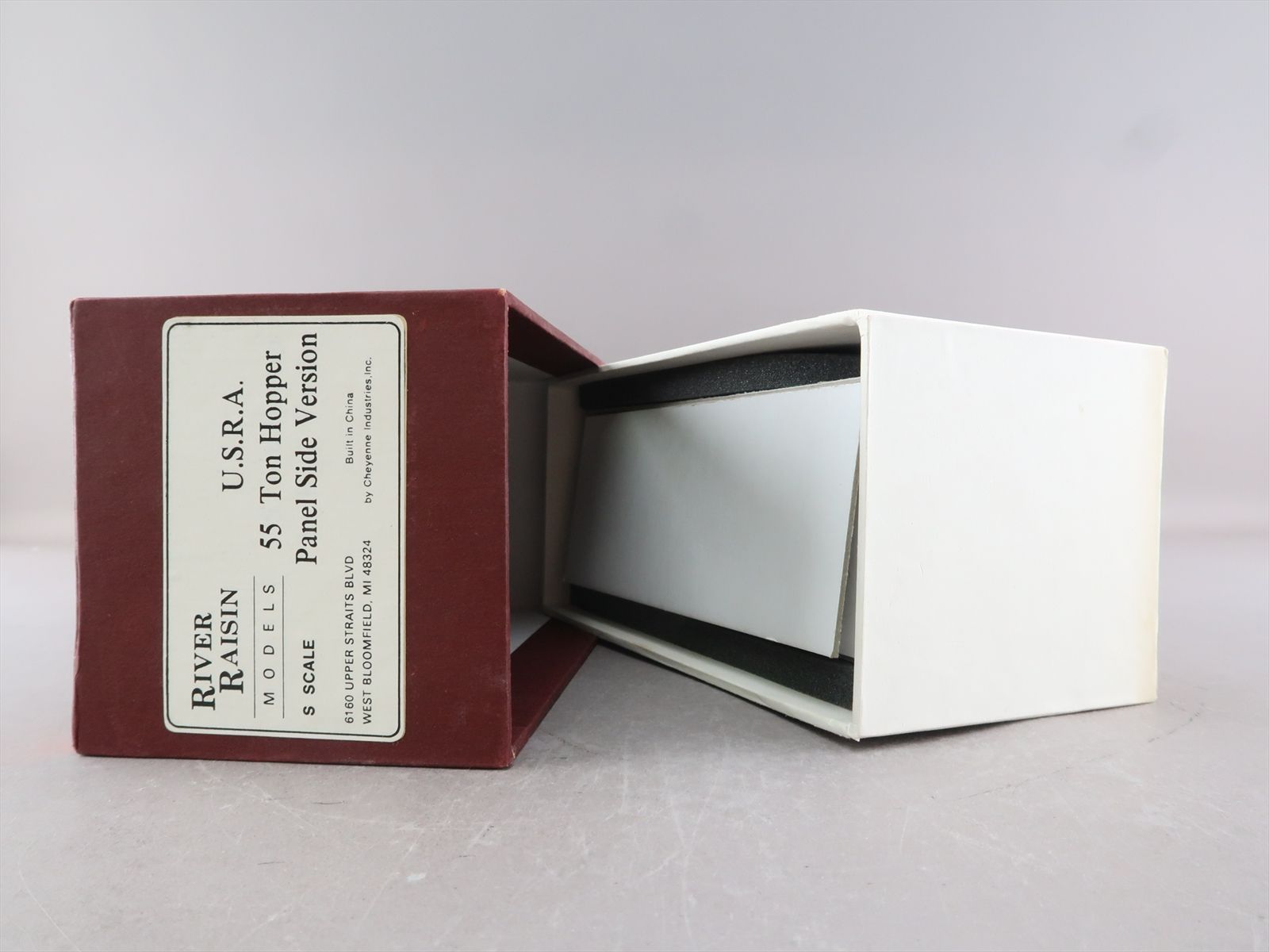 S Brass Model - RRM River Raisin Models USRA 55-Ton Open Hopper Car As ...