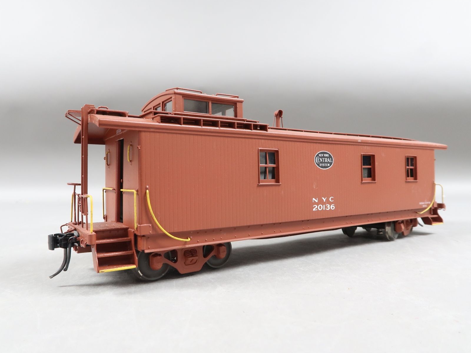 O Brass Model - NJCB 688-O NYC New York Central Wood Caboose #20136 ...