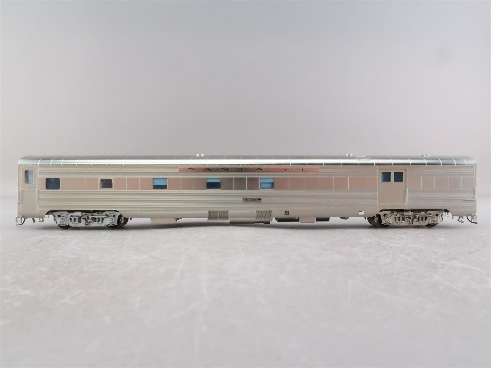HO Brass Model - TCY 1237 AT&SF Santa Fe Baggage Dorm #3478 - F/Plated ...
