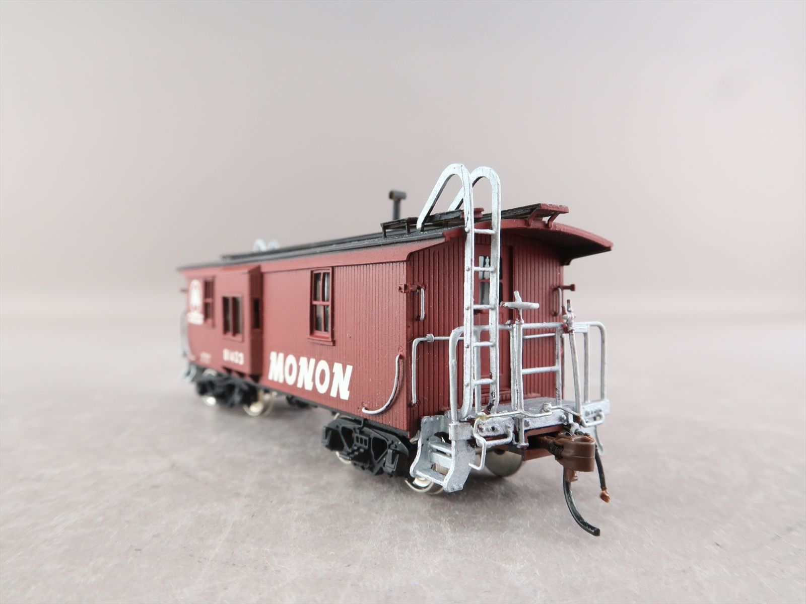HO Brass Model - OMI 3830 MONON Wood Caboose #81403 - Custom - 1992 Run ...