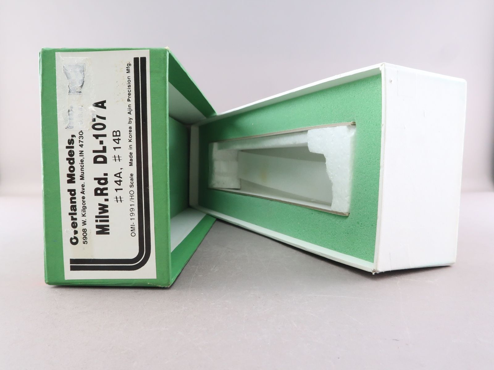 HO Brass Model - OMI 1991 Milwaukee Road DL-107A #14 - Custom - 1987 ...