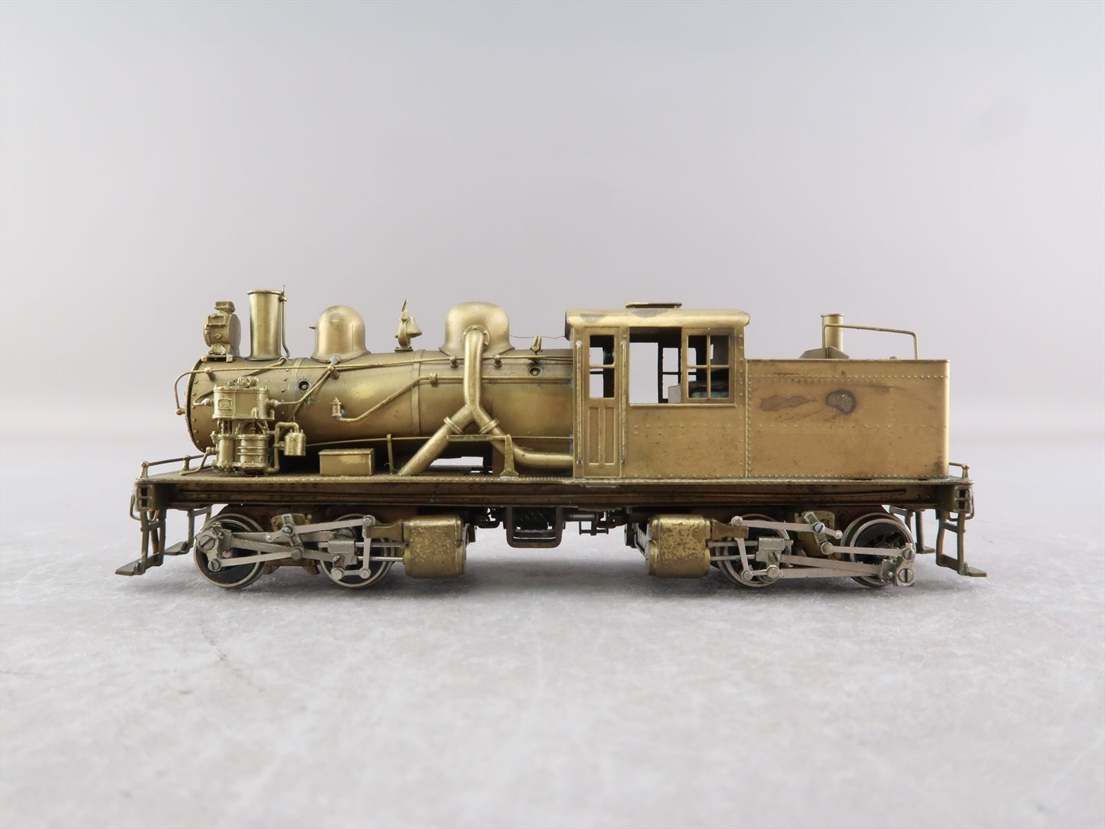 HO Brass Model - PFM United Vulcan 50-Ton Duplex Steam Logging Loco ...