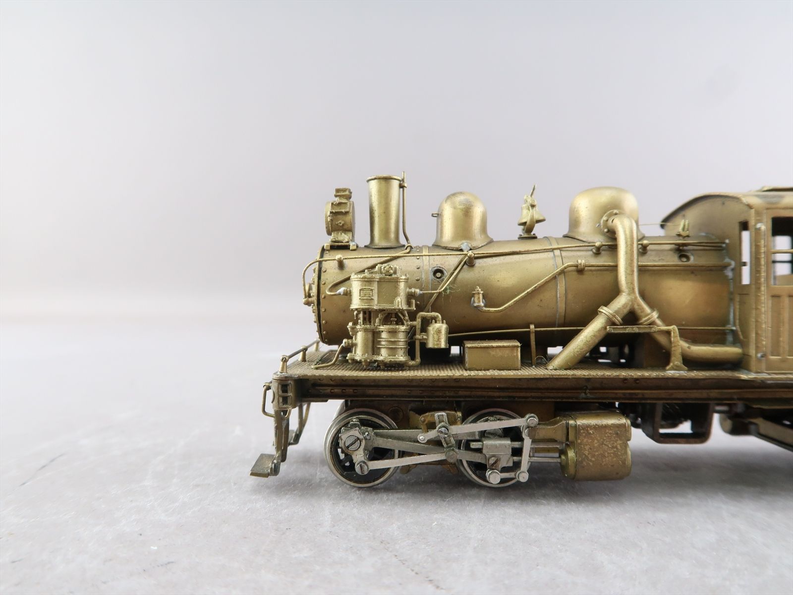 HO Brass Model - PFM United Vulcan 50-Ton Duplex Steam Logging Loco ...