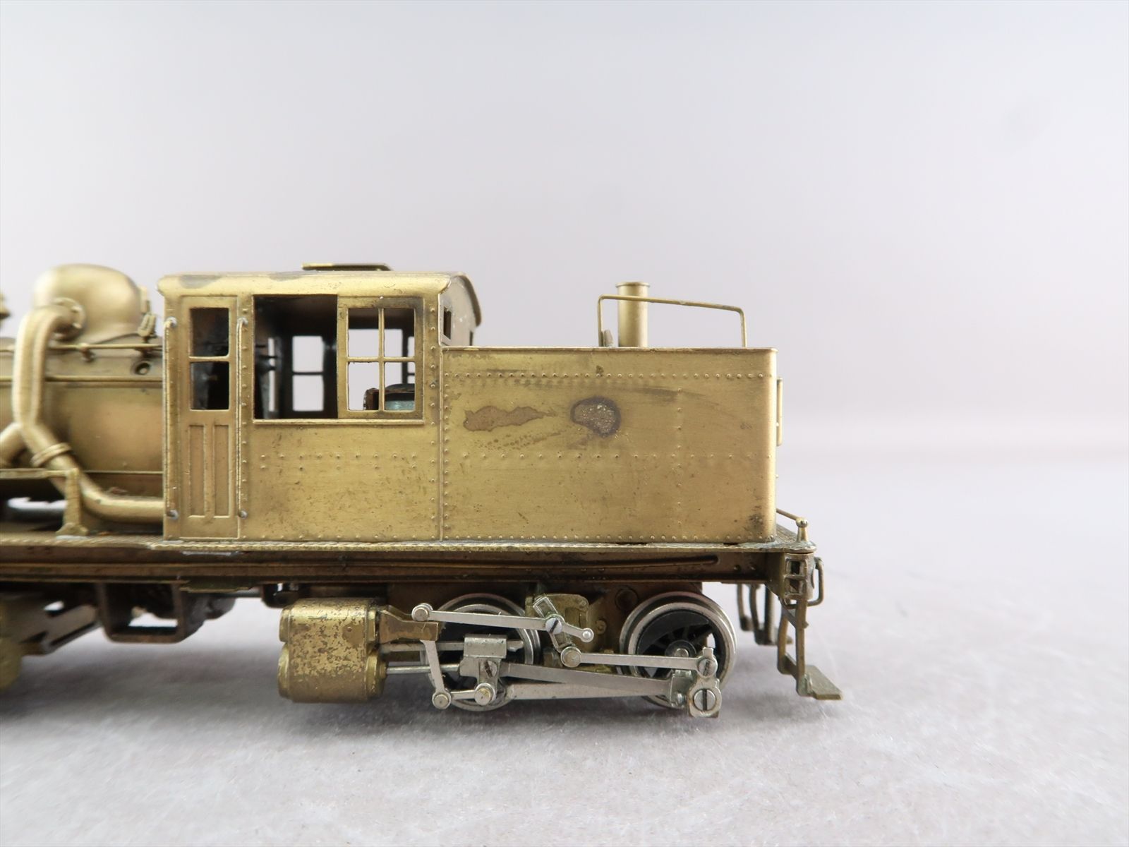 HO Brass Model - PFM United Vulcan 50-Ton Duplex Steam Logging Loco ...
