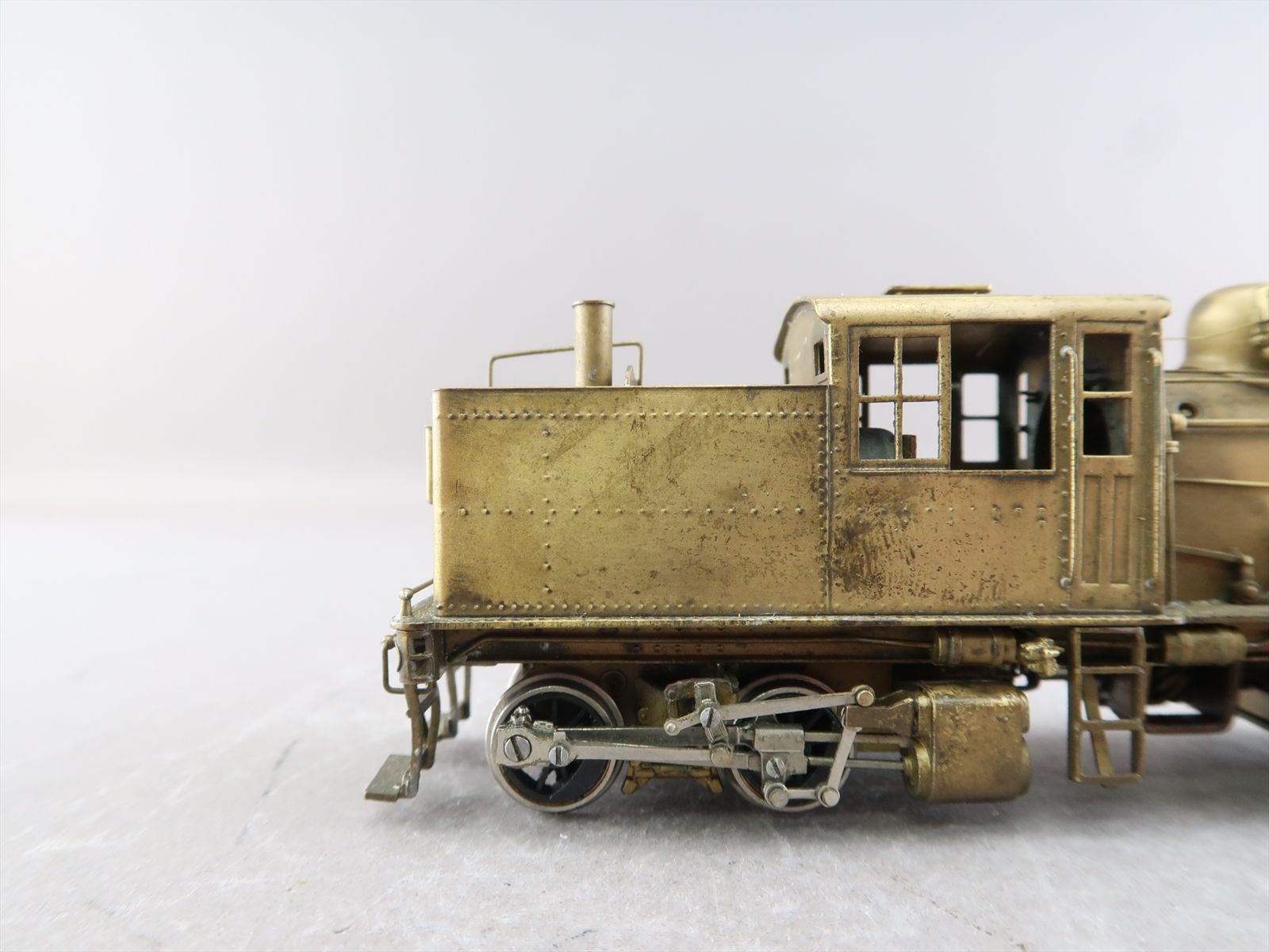 HO Brass Model - PFM United Vulcan 50-Ton Duplex Steam Logging Loco ...