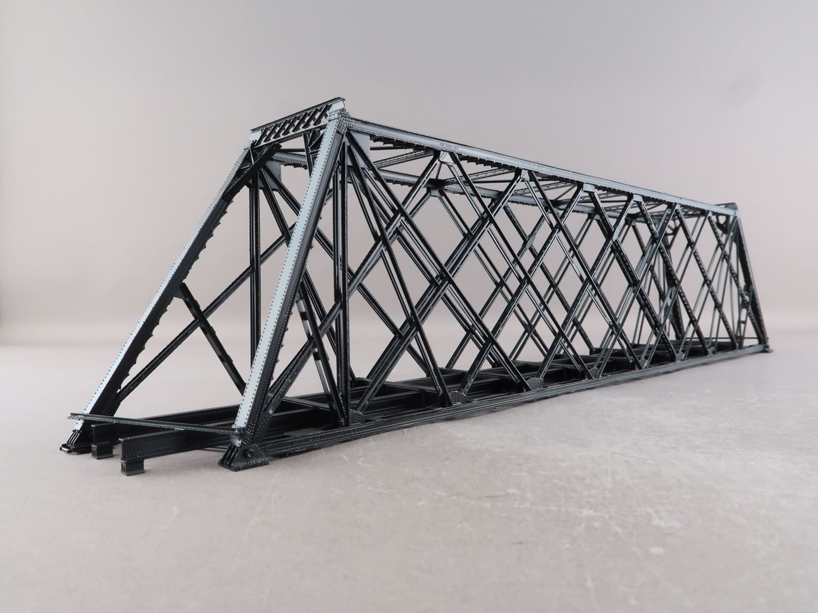 HO Brass Model - ASM 139' Lattice Truss Bridge Single Track Skewed Left ...