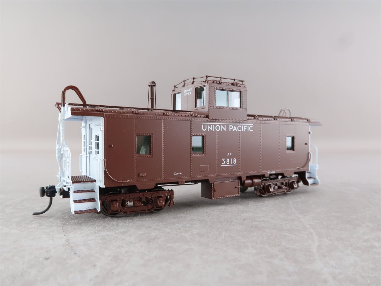 HO Brass Model - OMI 3971.13 UP Union Pacific CA-4 Caboose #3818 - F/P ...