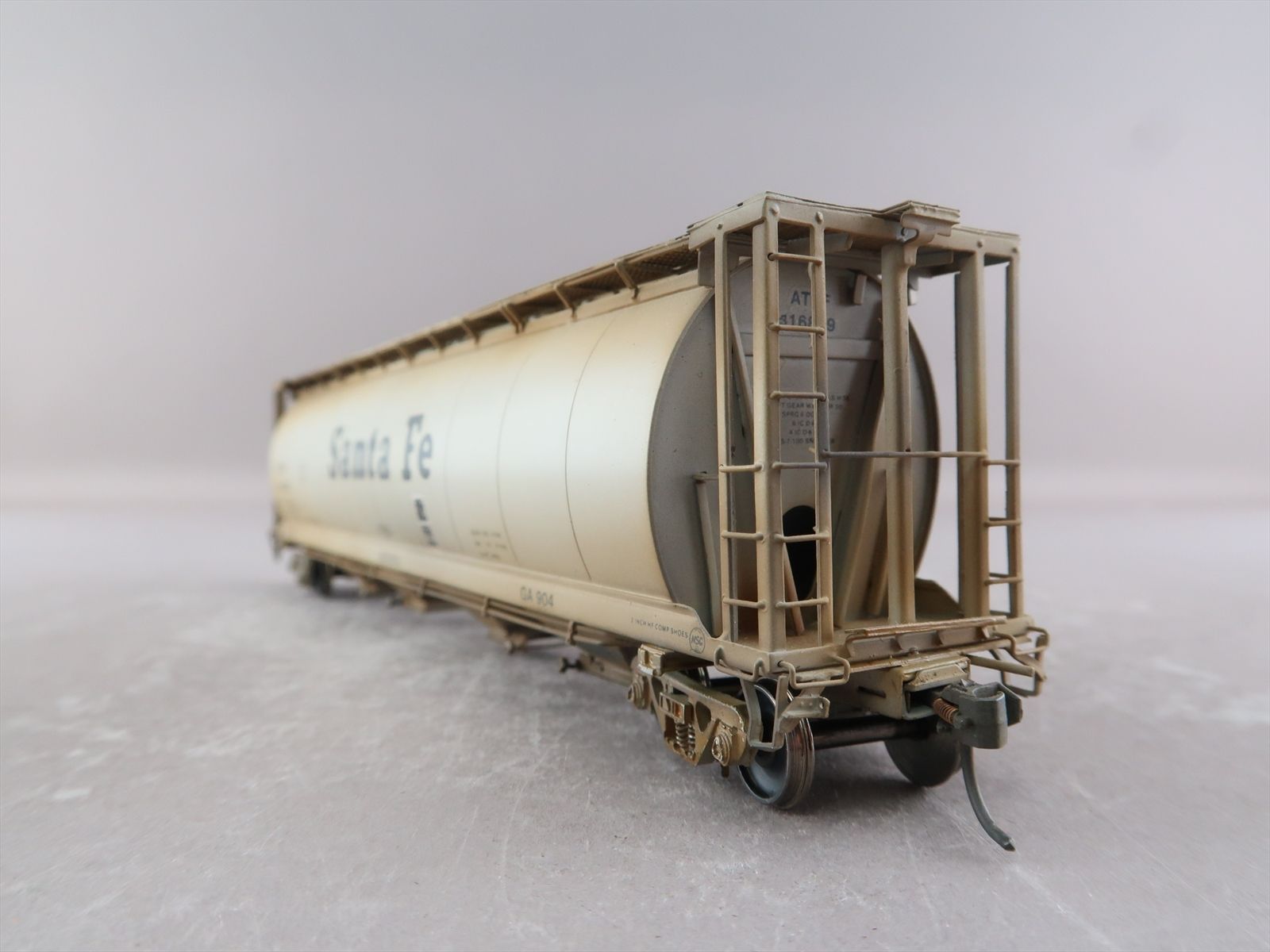 HO Brass Model - OMI 3115 AT&SF Santa Fe Cylindrical Covered Grain ...