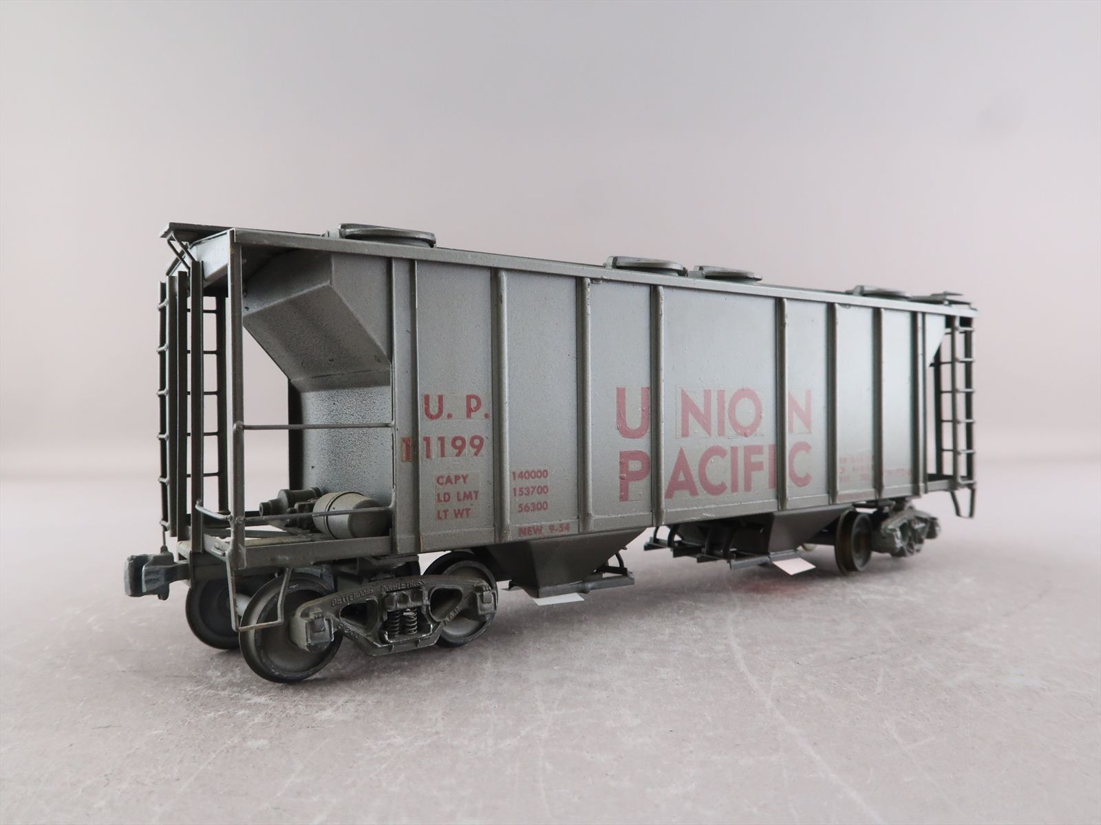 O Brass Model - UP Union Pacific Covered Hopper #11199 - Custom ...