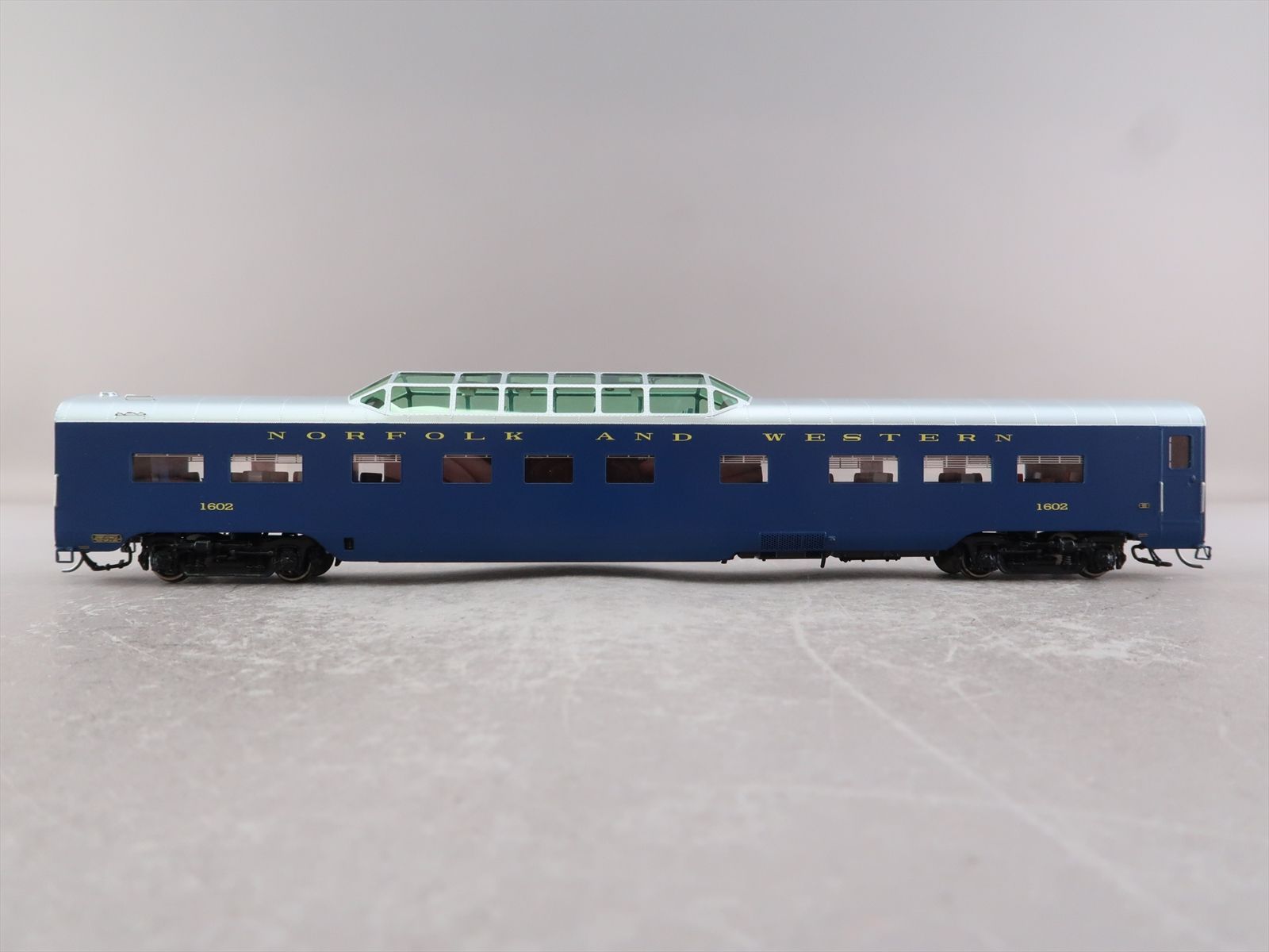 HO Brass Model - UTI 1156-3 N&W Norfolk & Western Dome Parlor #1602 - F ...