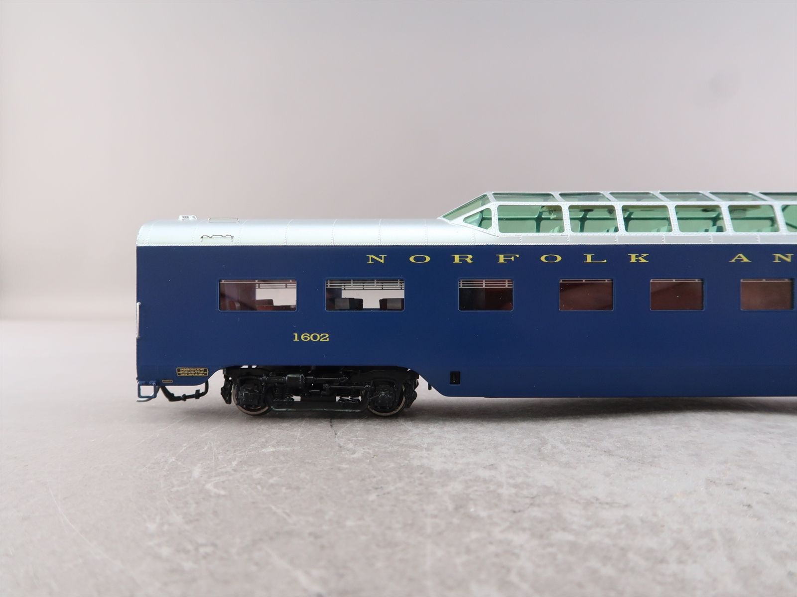 HO Brass Model - UTI 1156-3 N&W Norfolk & Western Dome Parlor #1602 - F ...