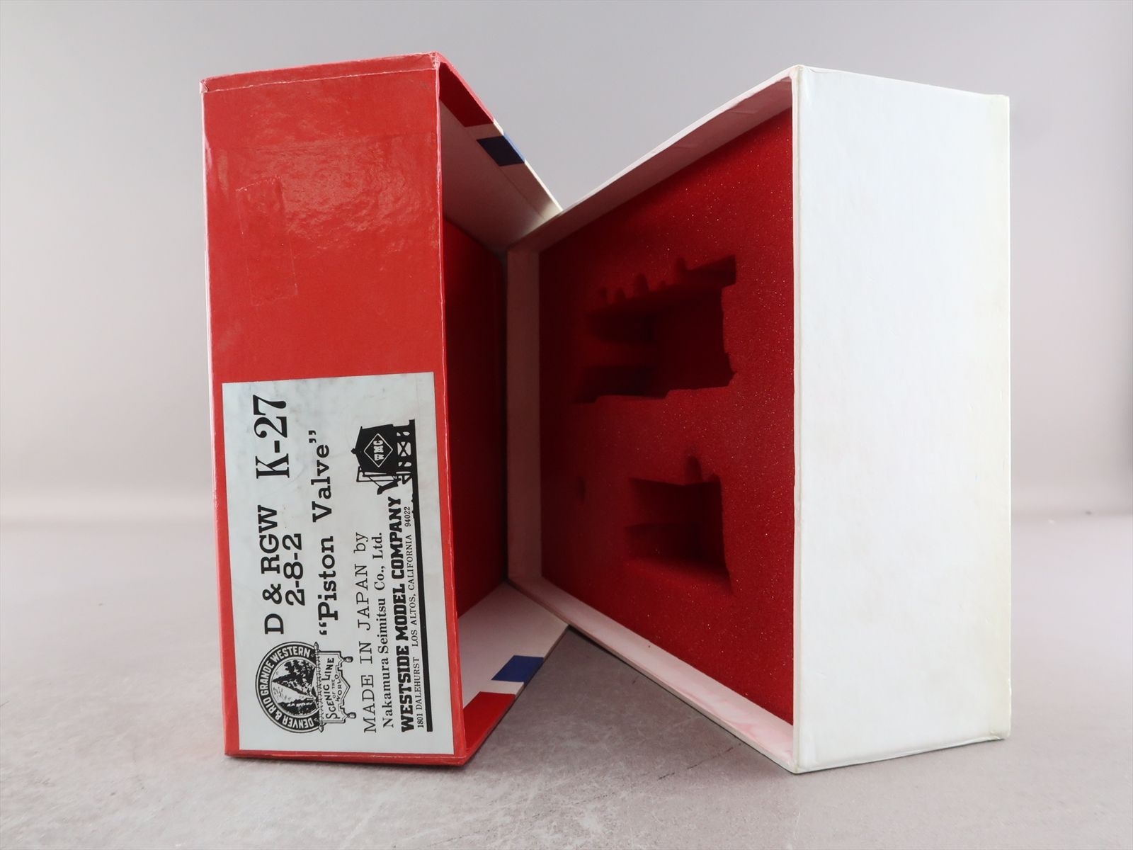 HOn3 Brass Model - WMC D&RGW Rio Grande Mud Hen K-27 2-8-2 Piston Valve ...