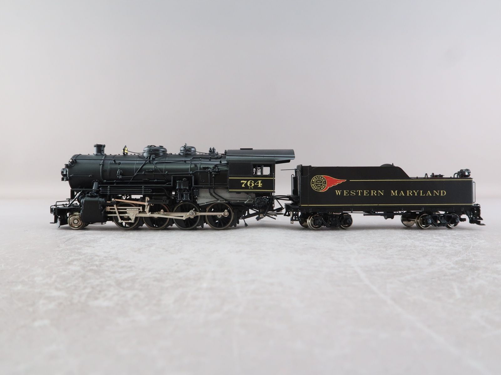 HO Brass Model – OMI 1568.1 WM Western Maryland H-7b 2-8-0 Fireball ...