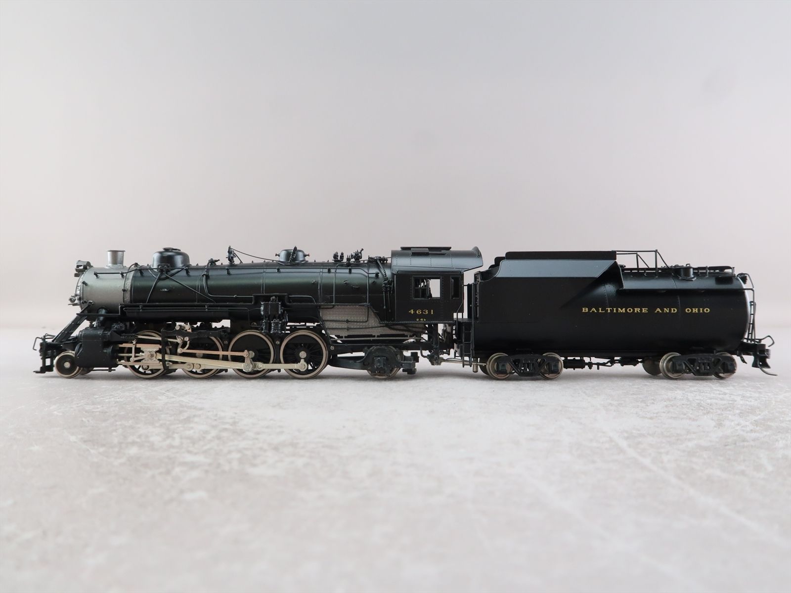 HO Brass Model - PSC 16538-1 B&O Baltimore & Ohio Q4b 2-8-2 #4631 - F/P ...