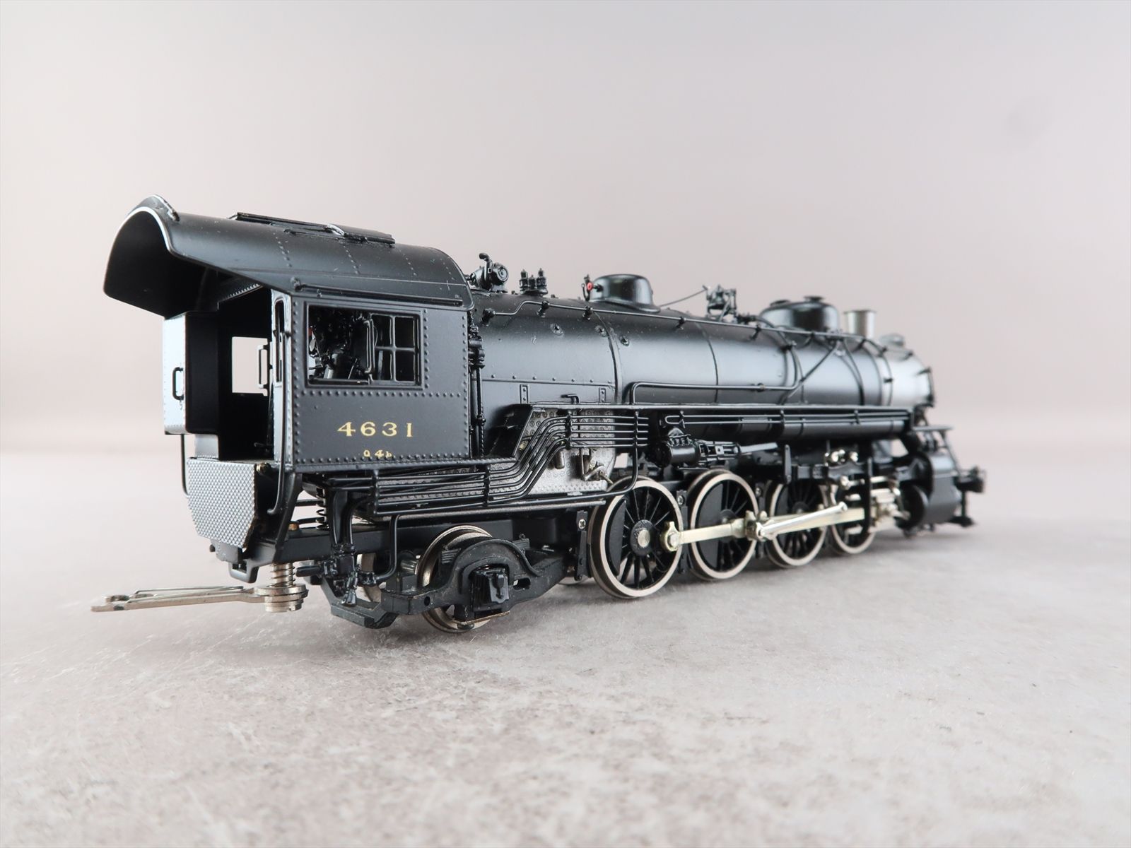 HO Brass Model - PSC 16538-1 B&O Baltimore & Ohio Q4b 2-8-2 #4631 - F/P ...