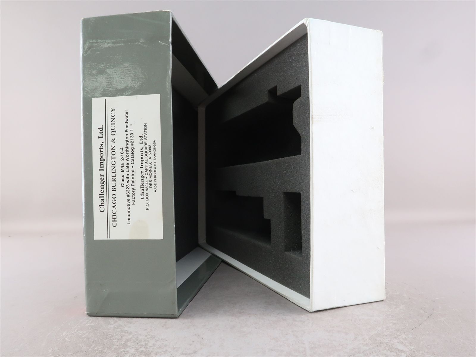 HO Brass Model - CIL 2133.1 CB&Q Burlington M4a 2-10-4 #6323 ...