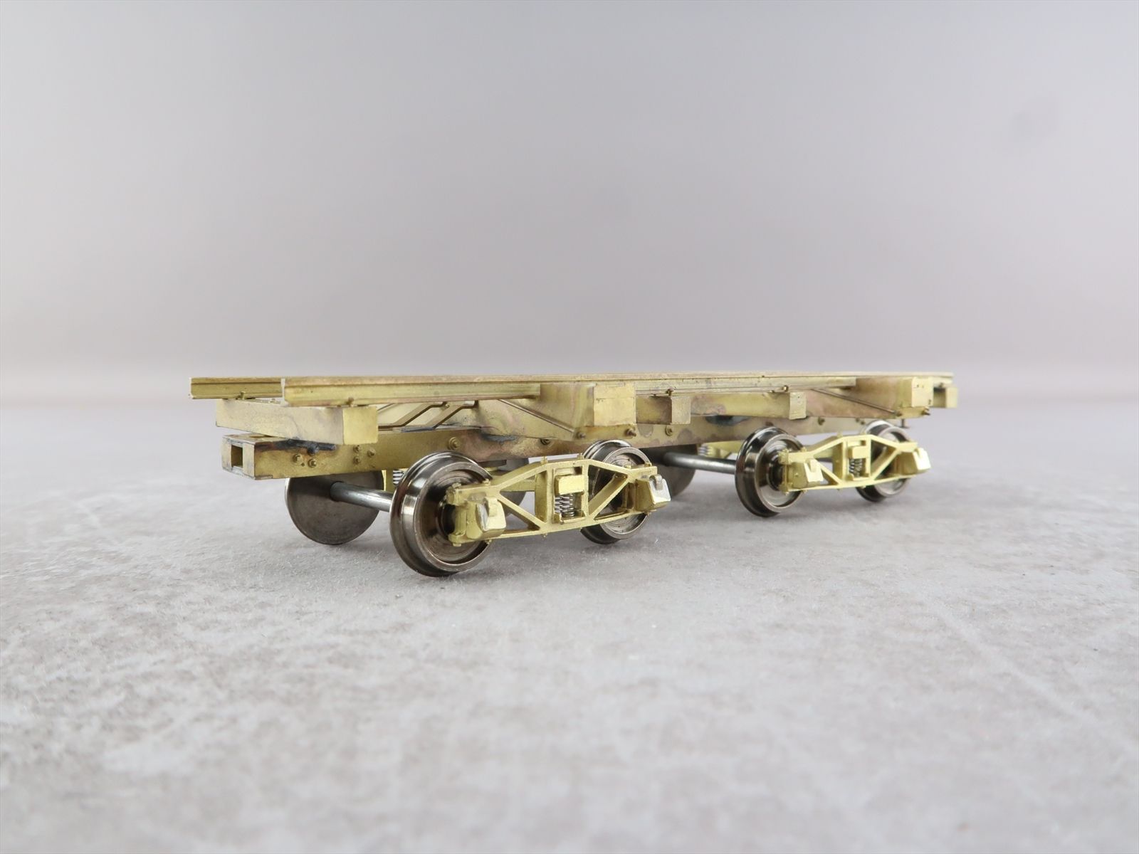 O Brass Model - TCW Car Works 3 Car Skeleton Log Cars - Unpainted - The ...