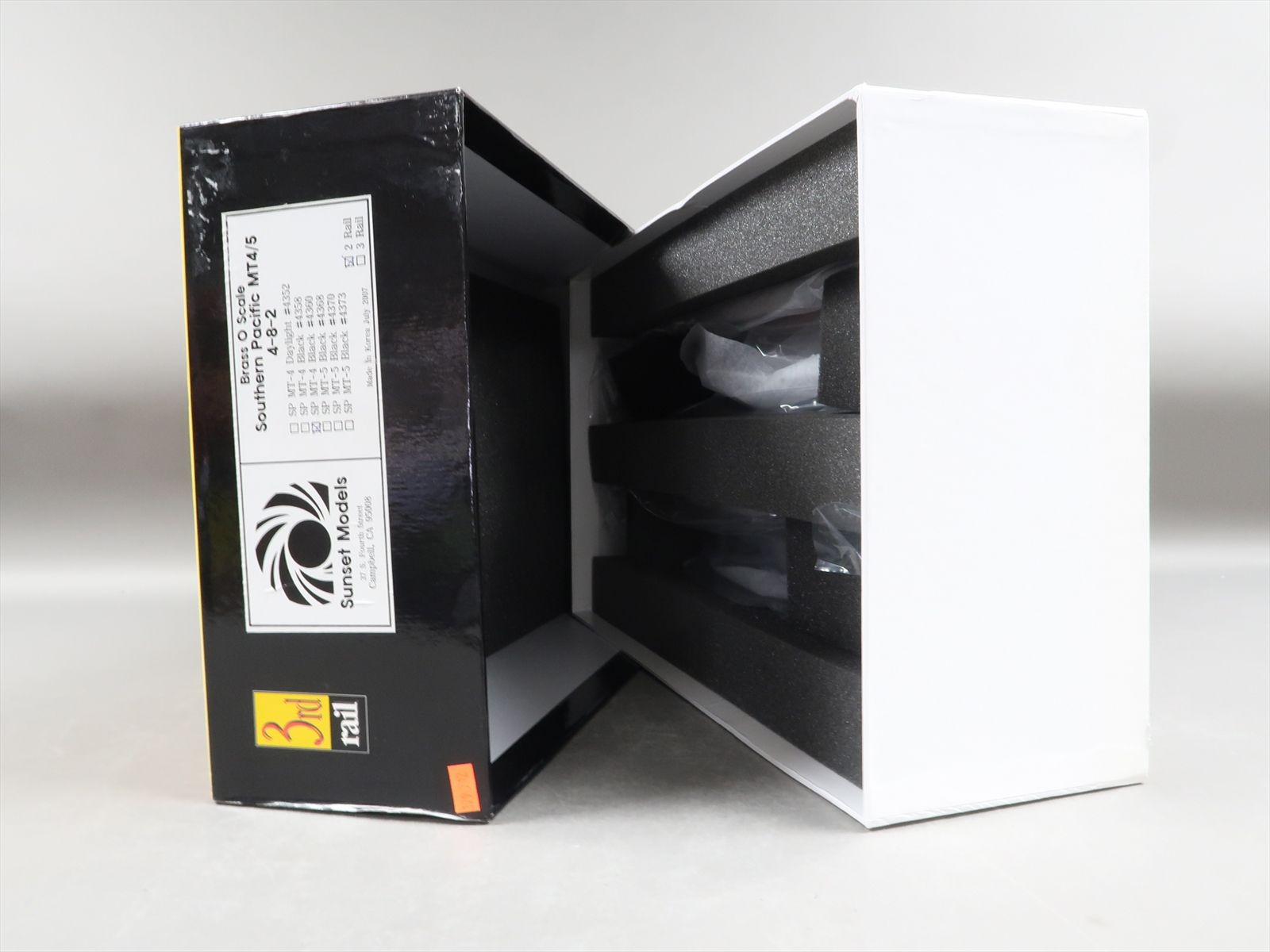 O Brass Model - SS Sunset SP Southern Pacific MT-4 4-8-2 #4360 - F/P - 2007 Run - Made in Korea