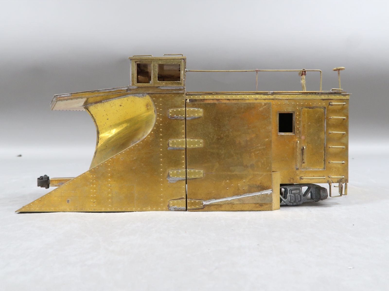 O Brass Model - NJCB RS-637-O Steel Winged Snow Plow - Unpainted ...