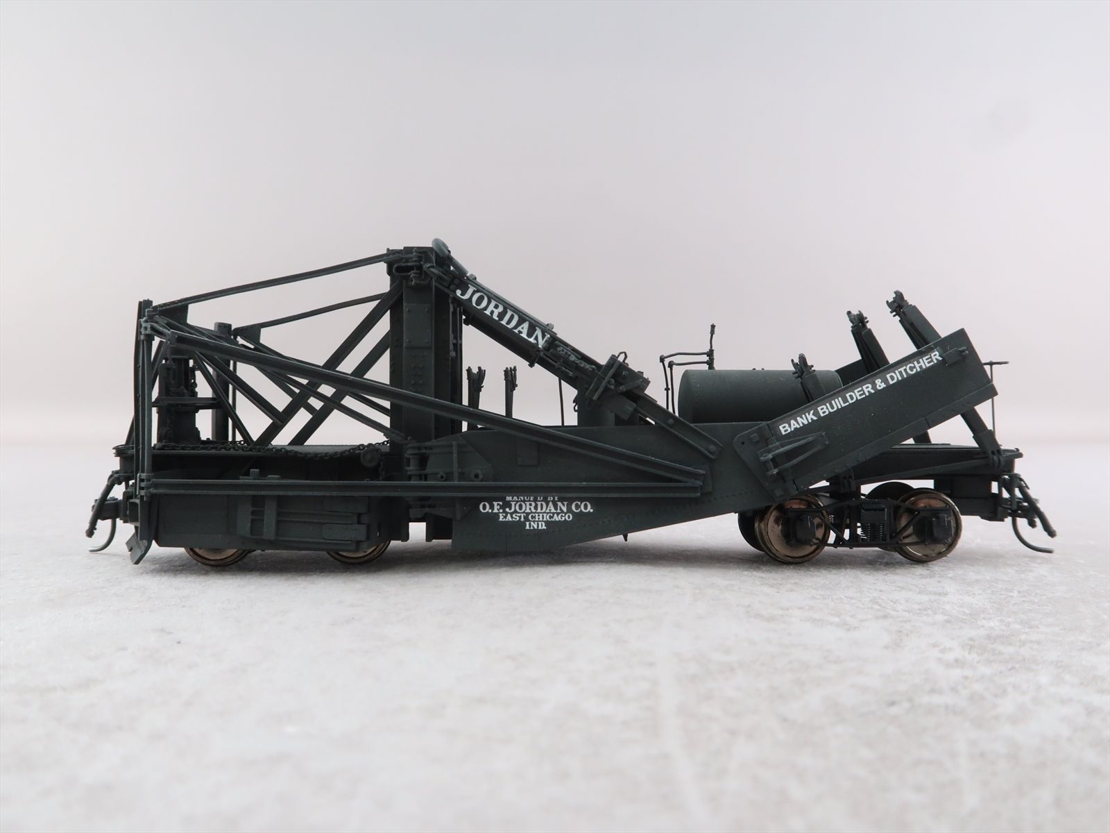 Sn3 Brass Model - PBL D&RGW Rio Grande Jordan Spreader Modified Black # ...