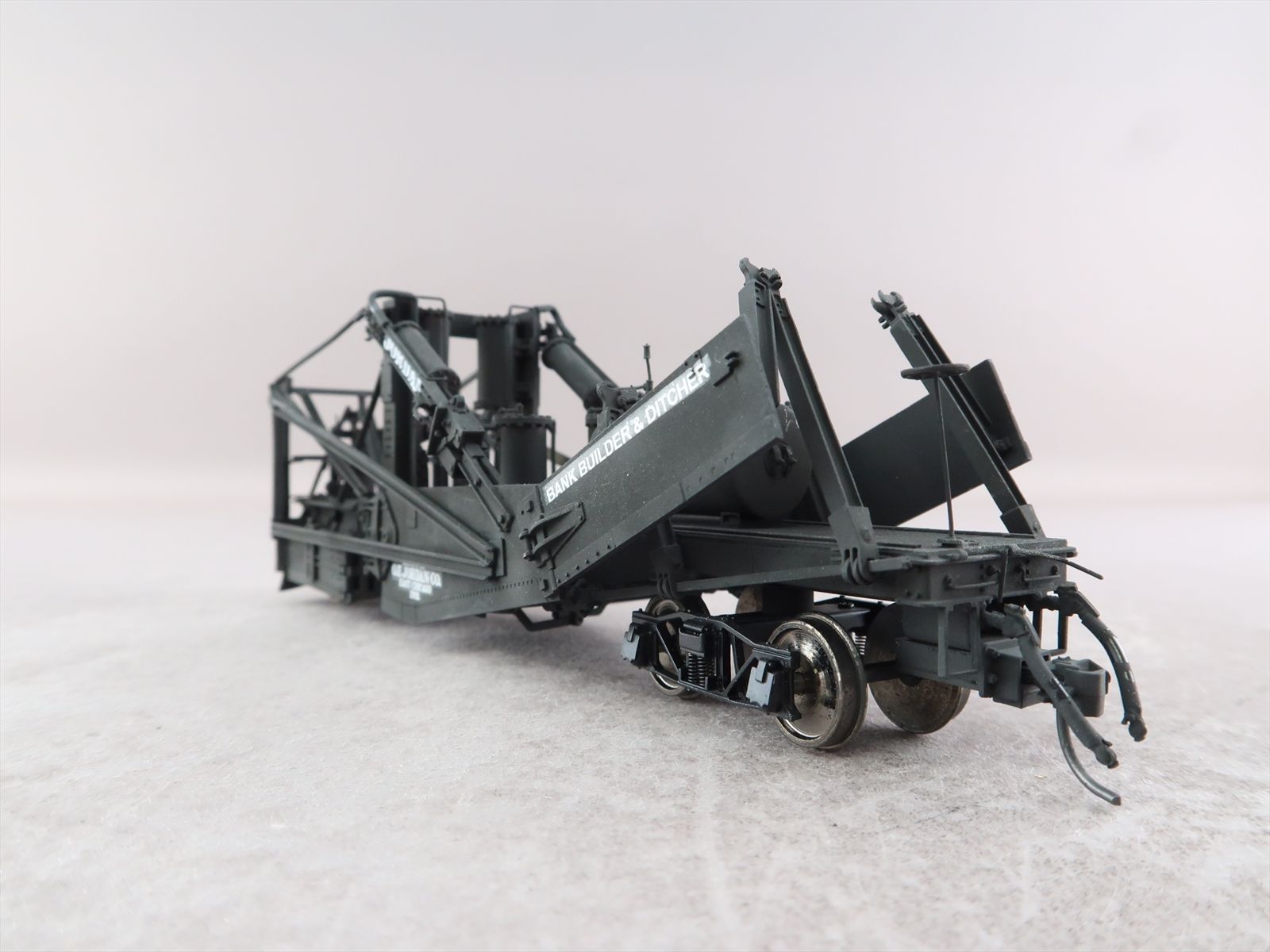 Sn3 Brass Model - PBL D&RGW Rio Grande Jordan Spreader Modified Black # ...