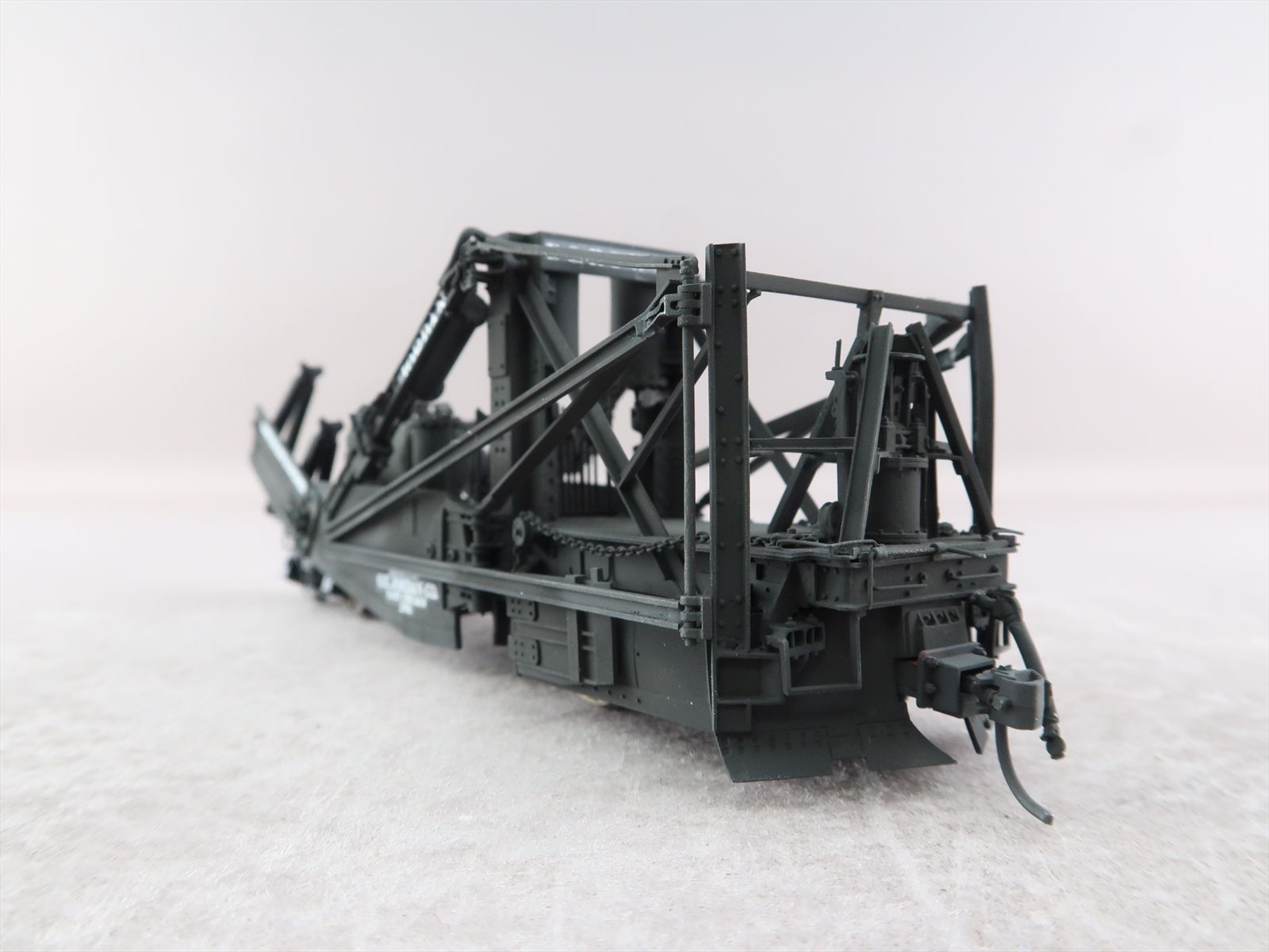 Sn3 Brass Model - PBL D&RGW Rio Grande Jordan Spreader Modified Black # ...