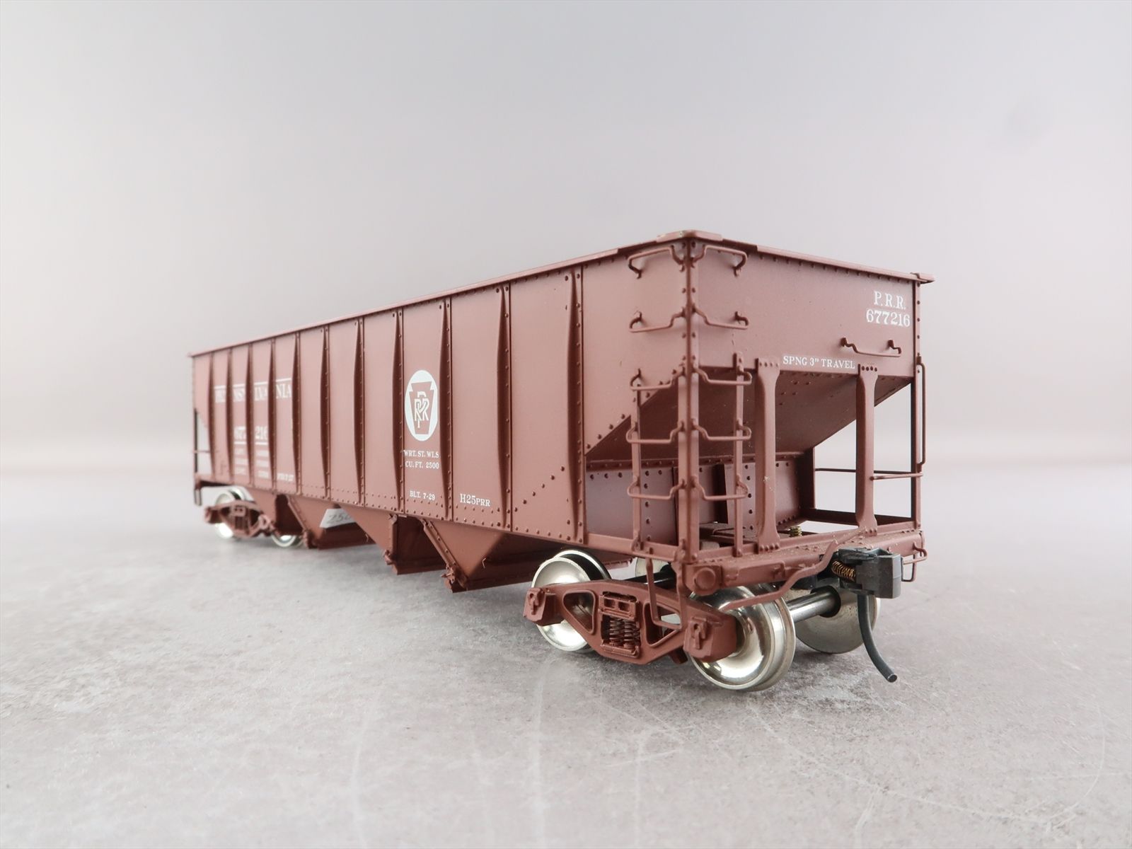 O Brass Model - PSC PRR Pennsylvania H-25 Quad Hopper 70-Ton #677216 ...