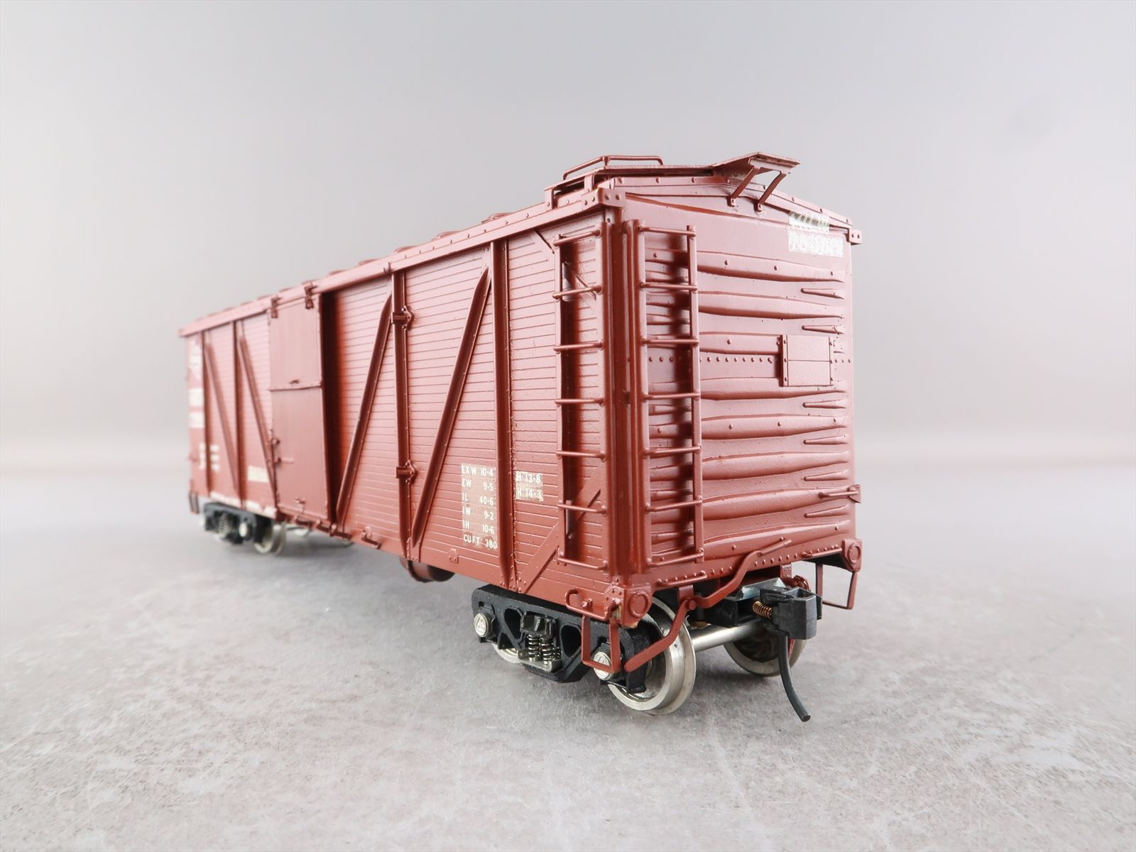 O Brass Model - PSC 15593 Milwaukee Road 40' AAR 50 Ton Outside Braced ...