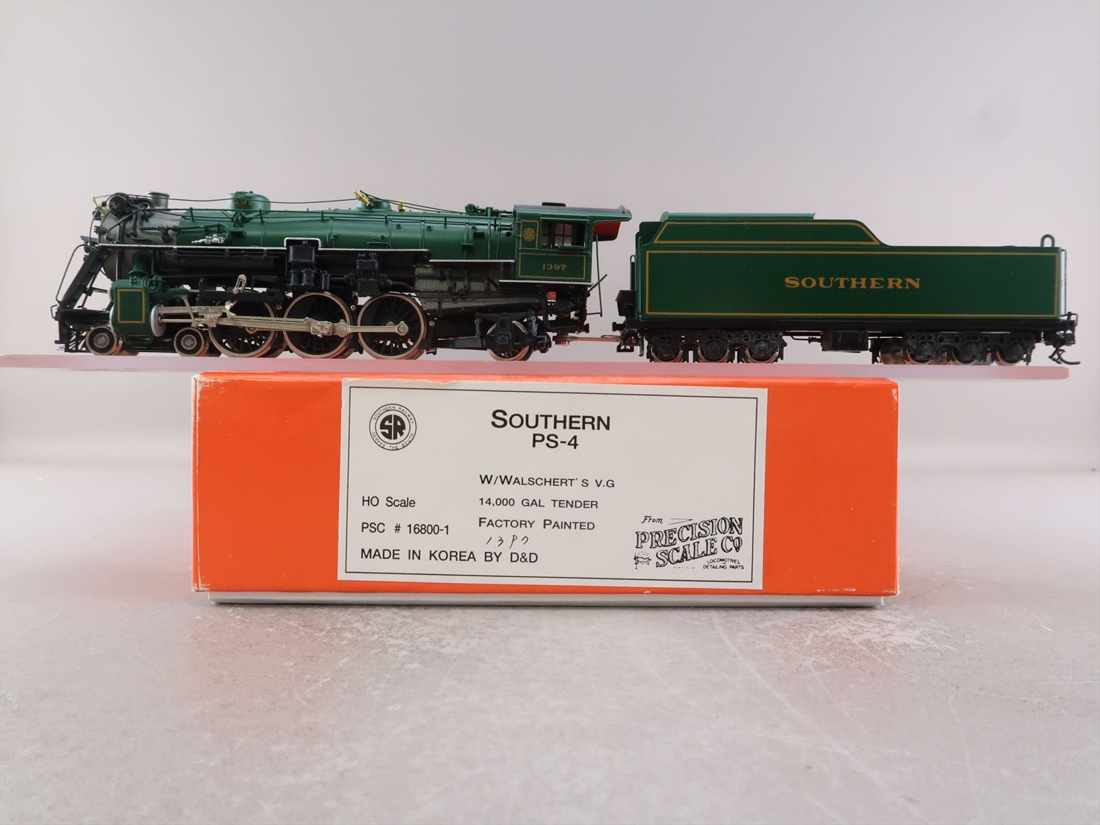 HO Brass Model - PSC 16800-1 SOU Southern PS-4 Walschaert's VG 4-6-2 ...