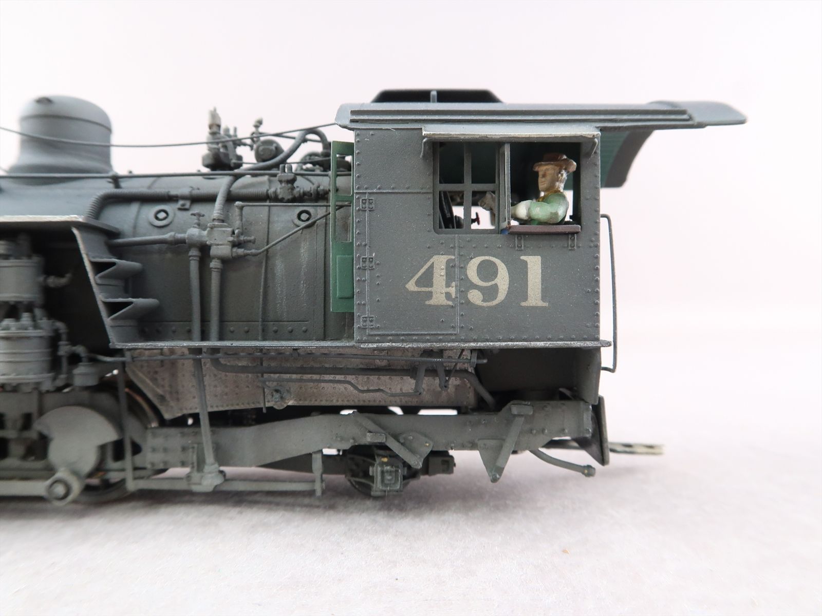 Sn3 Brass Model - P-B-L D&RGW Rio Grande K-37 2-8-2 #491 - Custom + Weathered - 1980 Run - Samhongsa