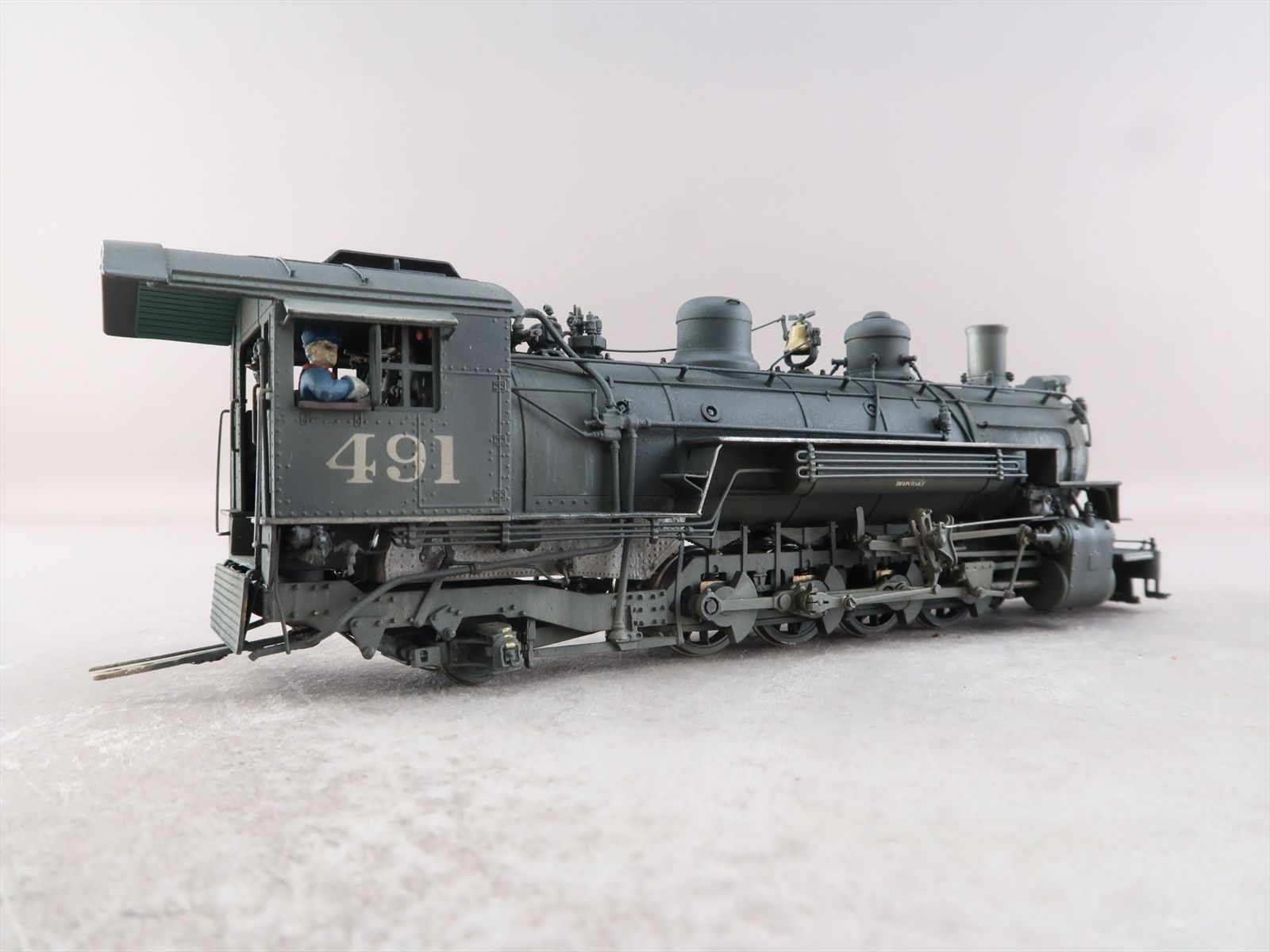 Sn3 Brass Model - P-B-L D&RGW Rio Grande K-37 2-8-2 #491 - Custom + Weathered - 1980 Run - Samhongsa