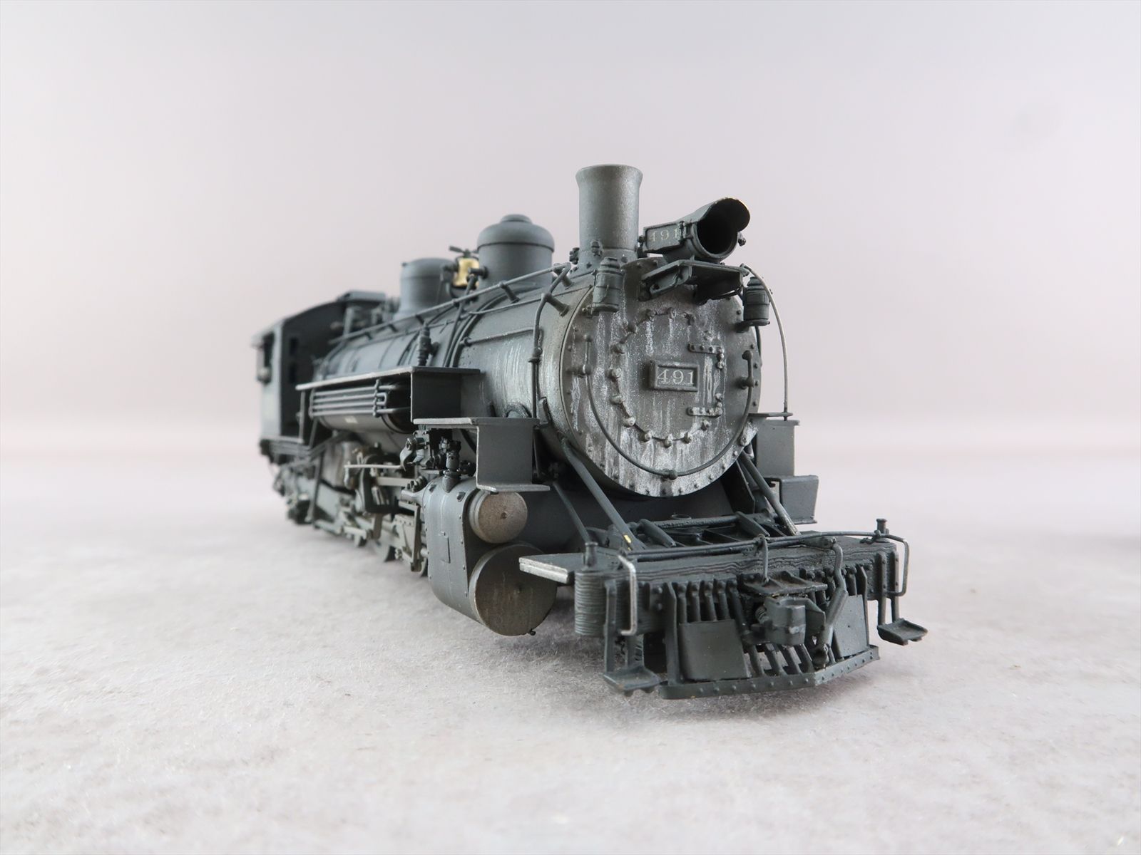Sn3 Brass Model - P-B-L D&RGW Rio Grande K-37 2-8-2 #491 - Custom + Weathered - 1980 Run - Samhongsa