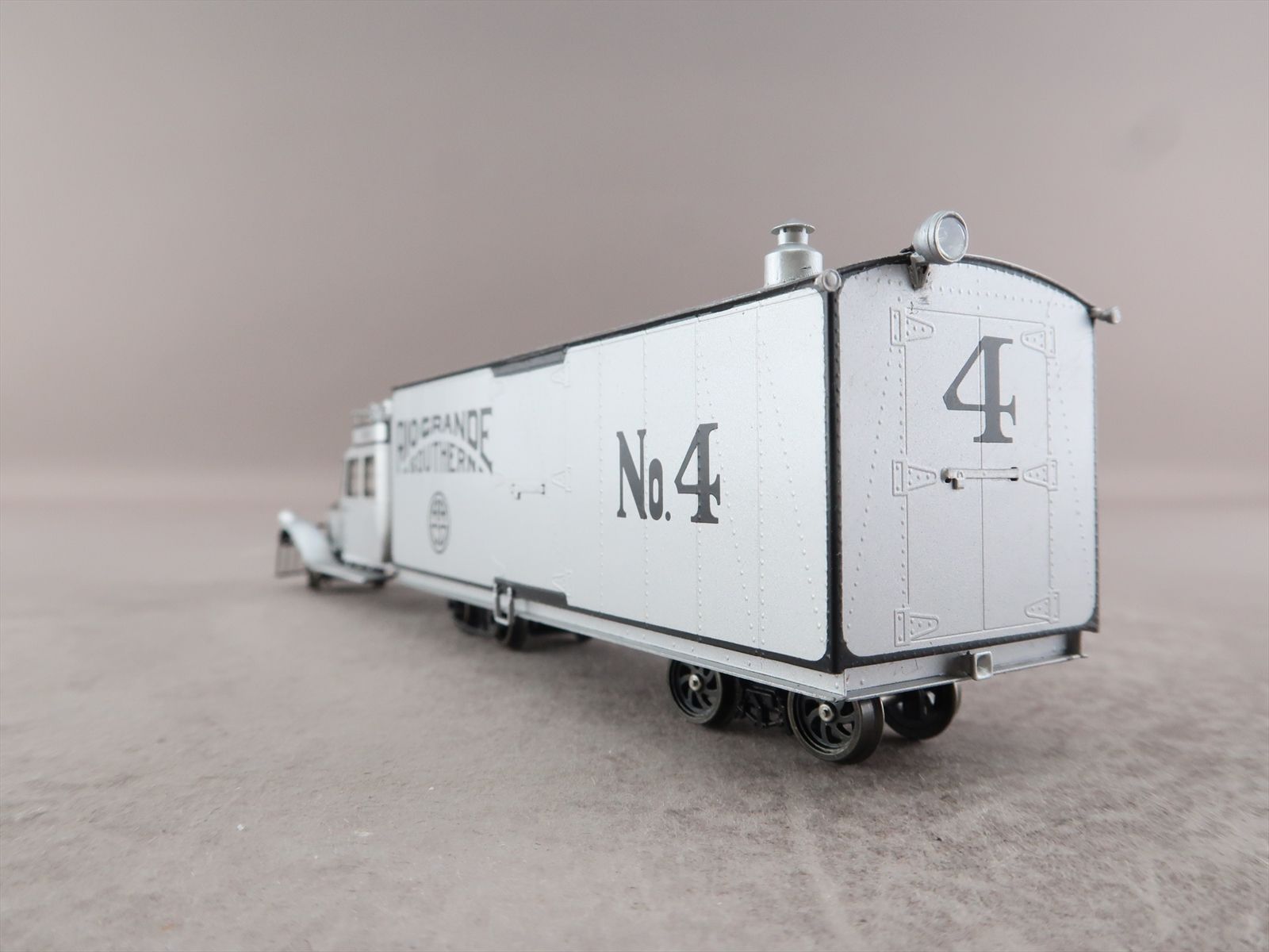 Sn3 Brass Model - PBL RGS Rio Grande Southern 3-Truck Galloping Goose Pierce Arrow Body 1939 ...