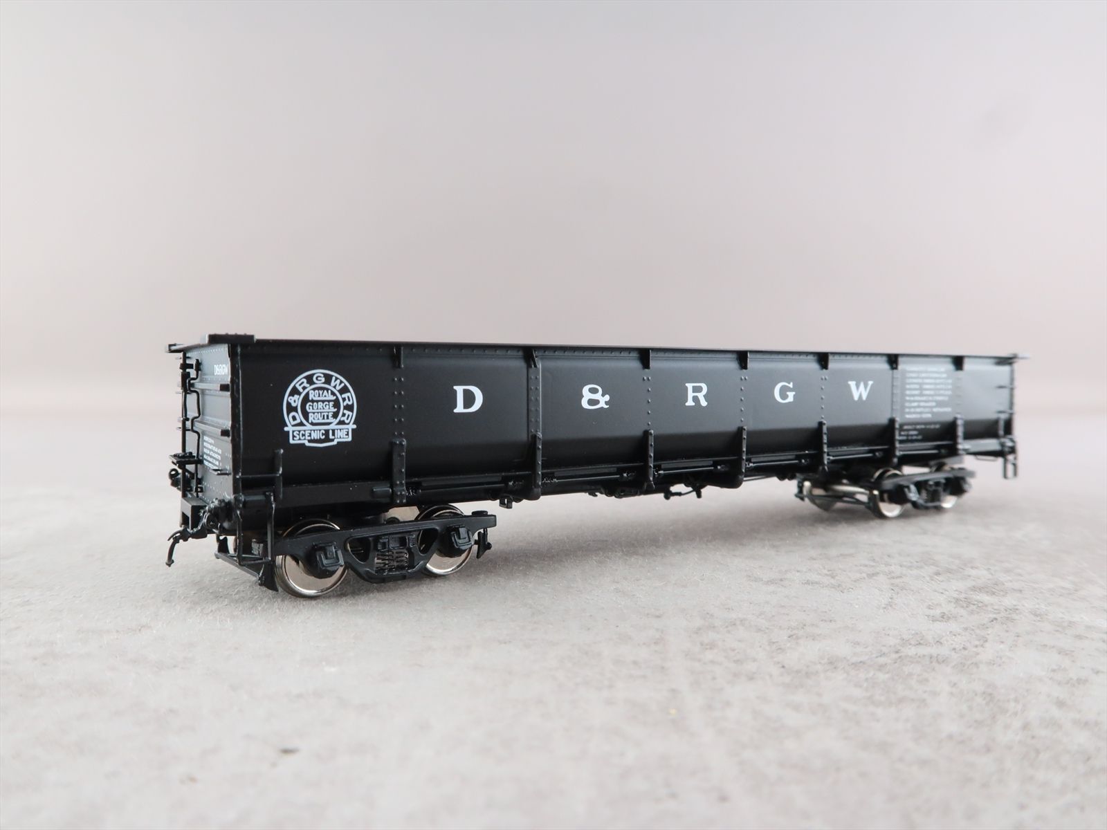 HO Brass Model - W&R D&RGW Rio Grande Coal Gondola Version 1 - F/P ...