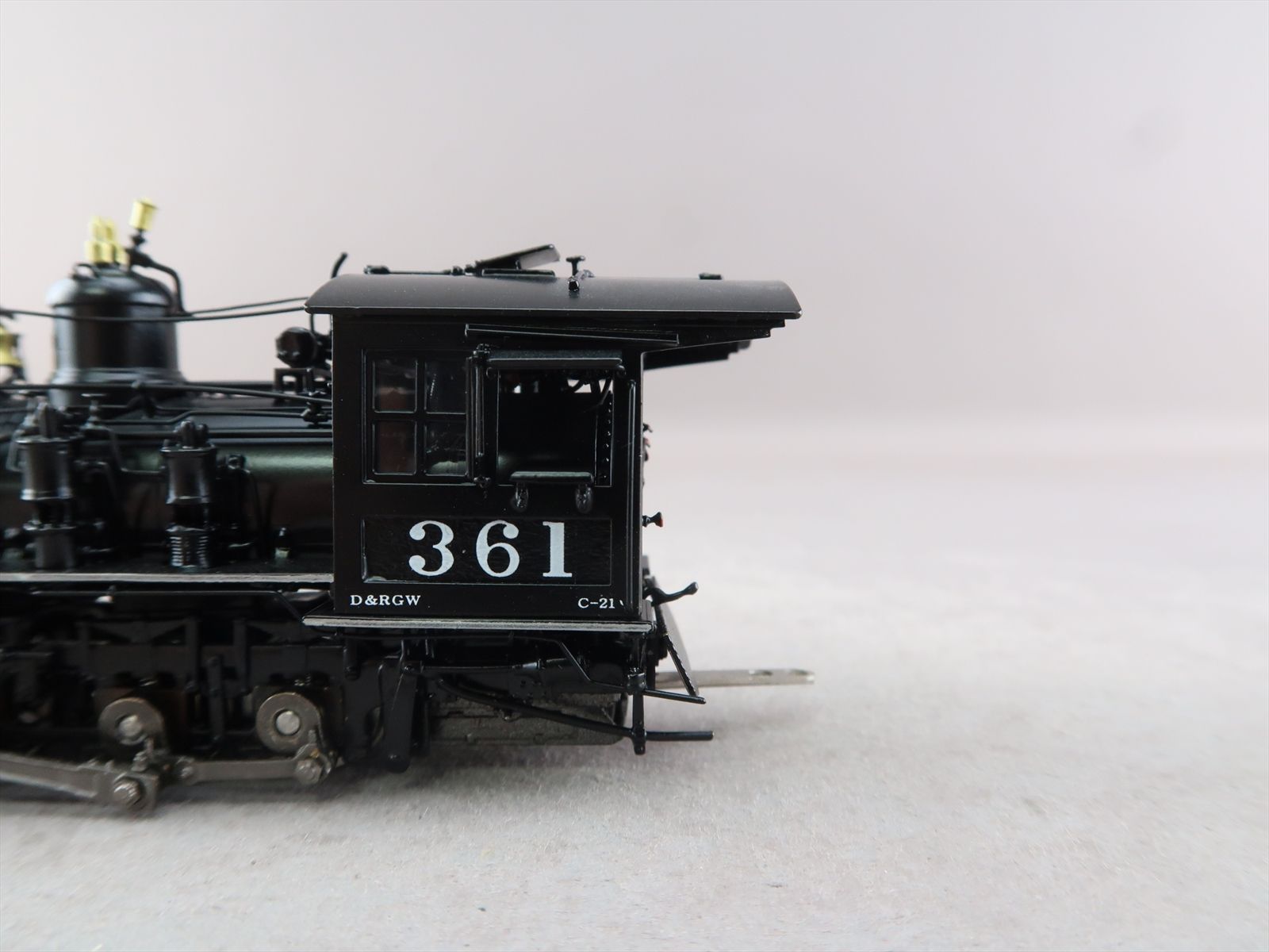 HOn3 Brass Model - PSC 17156-1 D&RGW Rio Grande C-21 2-8-0 #361 - F/P ...