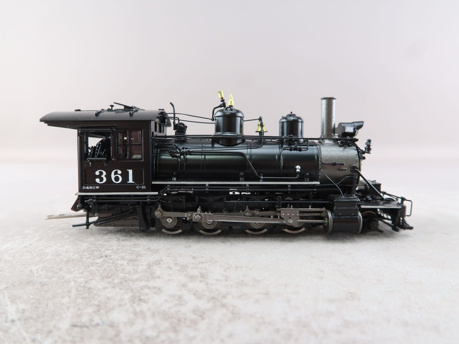 HOn3 Brass Model - PSC 17156-1 D&RGW Rio Grande C-21 2-8-0 #361 - F/P ...