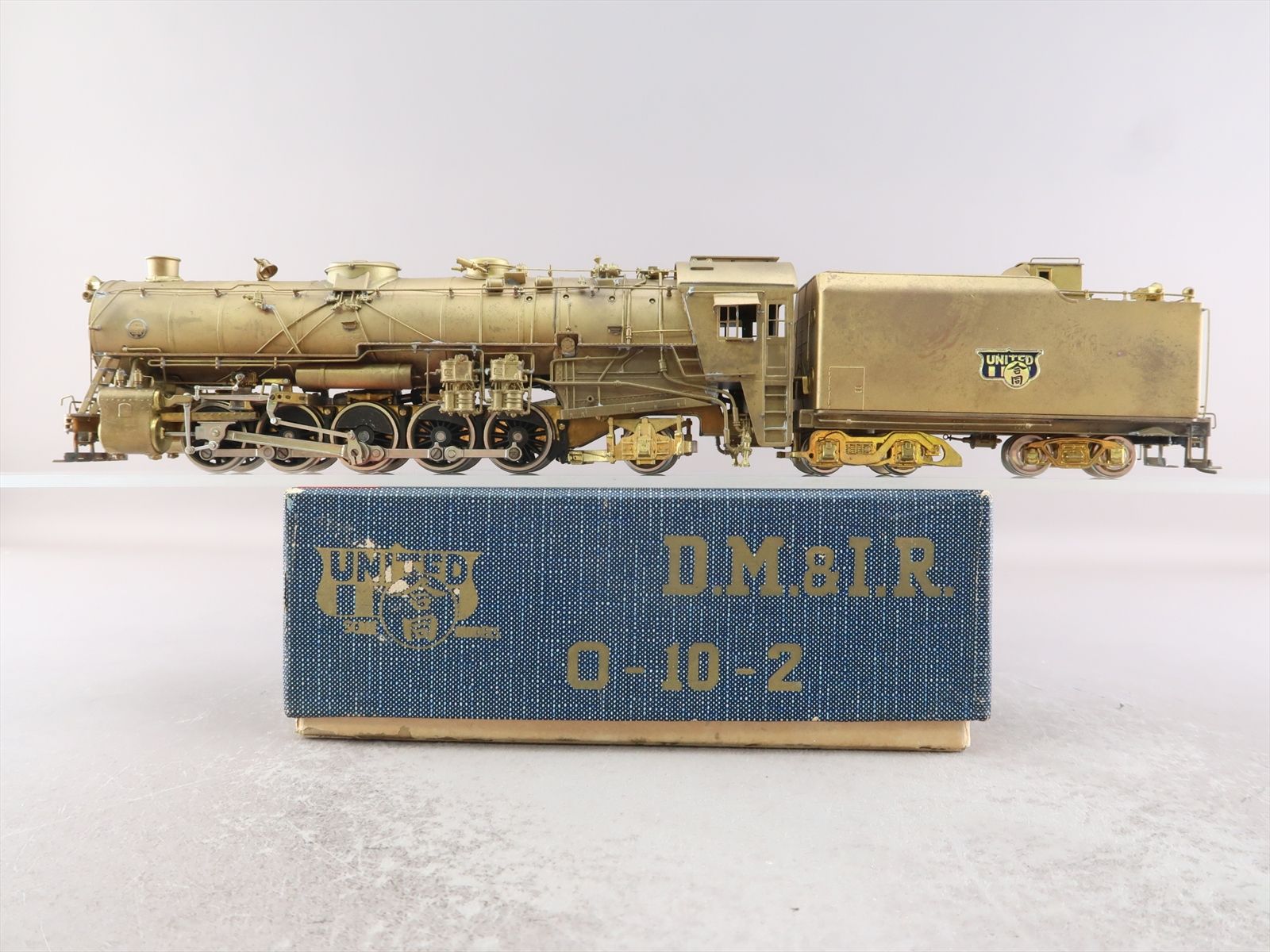 HO Brass Model - PFM DM&IR Duluth Missabe Iron Range S-7 0-10-2 ...