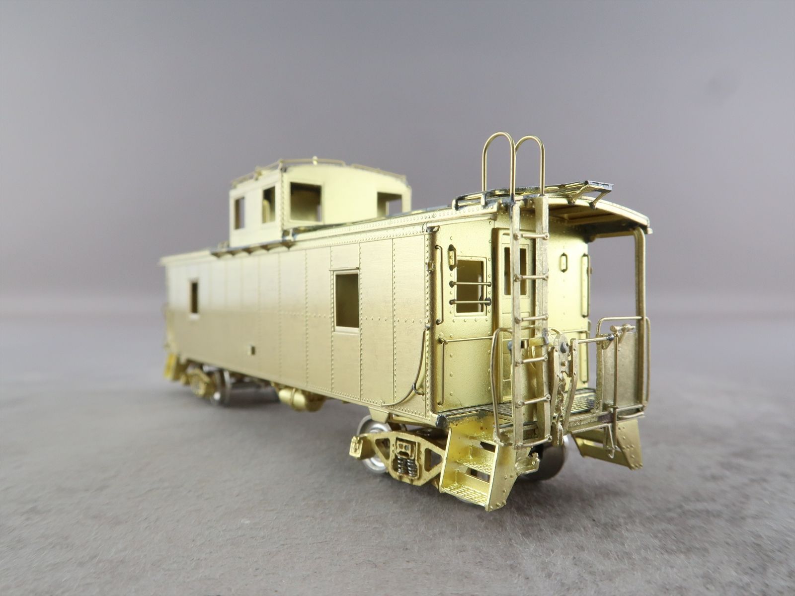 HO Brass Model - OMI 3819 CP CPR Canadian Pacific Steel Caboose - Unpainted - 1991 Run - Ajin