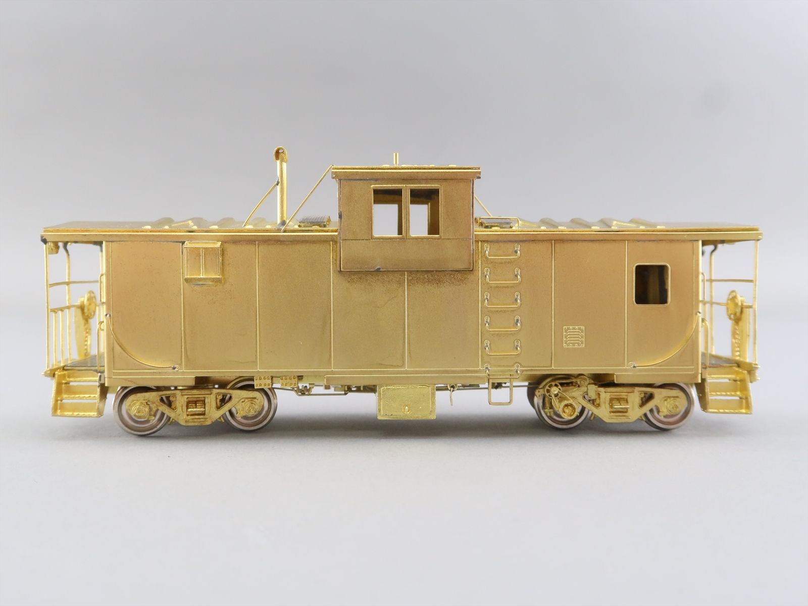 HO Brass Model - OMI 1299 D&RGW Rio Grande W-V Wide Vision Caboose w/ Small Bay Window ...