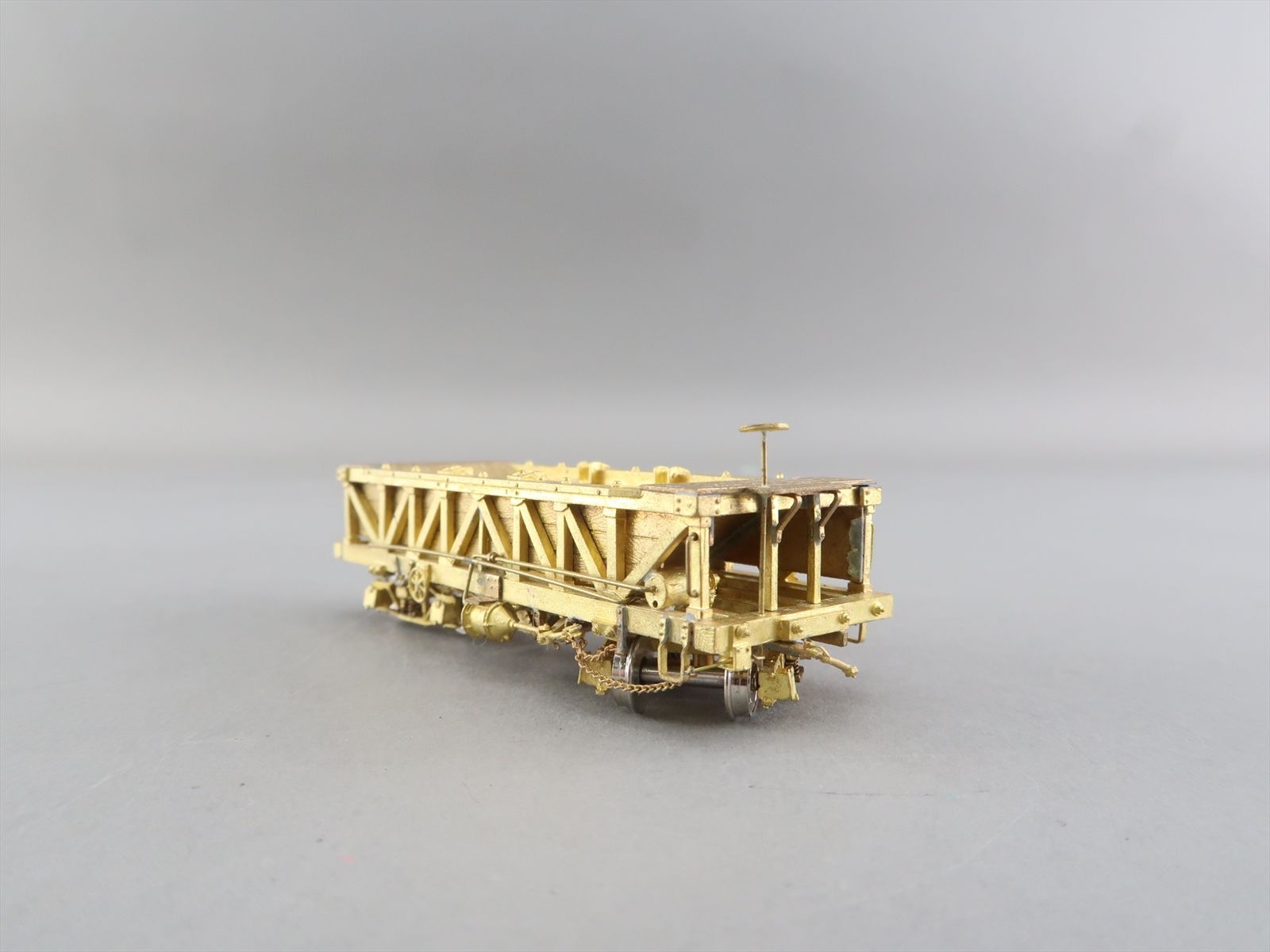 HOn3 Brass Model - OMI 1382 Rock Car w/ Sprung Trucks - Unpainted ...