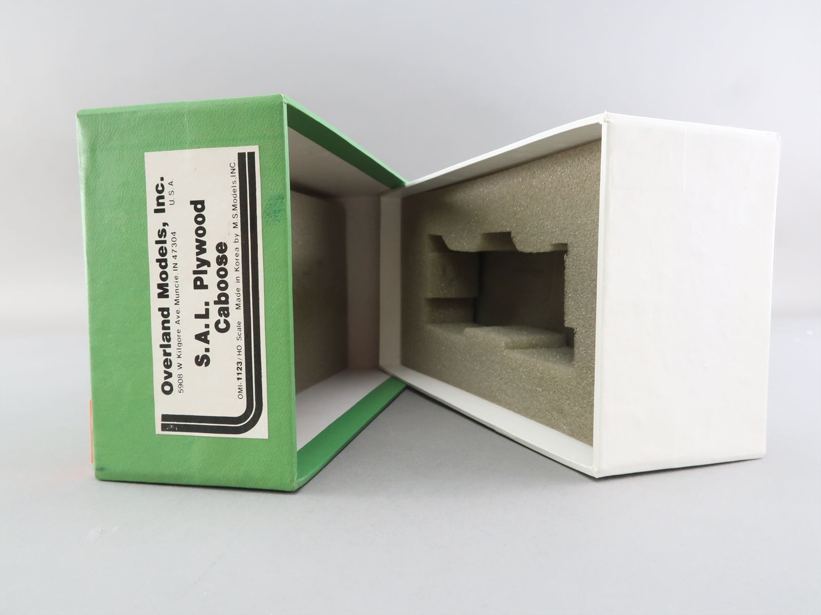HO Brass Model - OMI 1123 SAL Seaboard Air Line Plywood Caboose ...