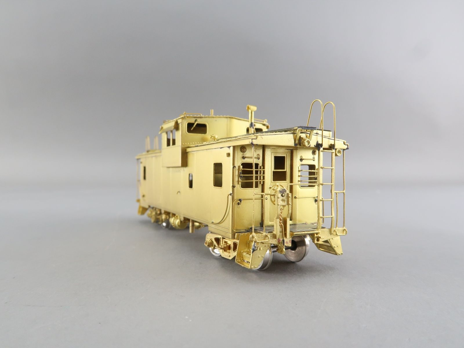 HO Brass Model - OMI 1154 D&RGW Rio Grande W-V Wide Vision Caboose #1500 - Unpainted - 1991 Run ...