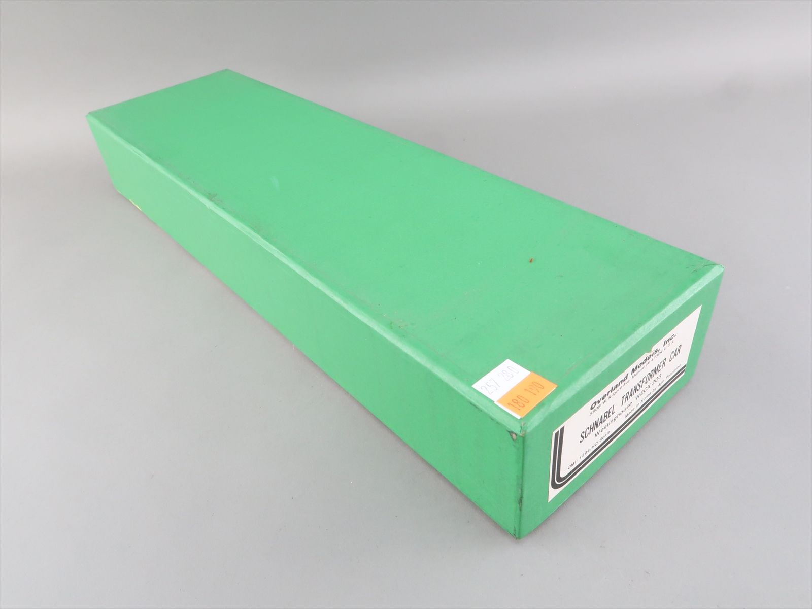 HO Brass Model - OMI 1394 WECX Westinghouse Schnabel Transformer Car ...