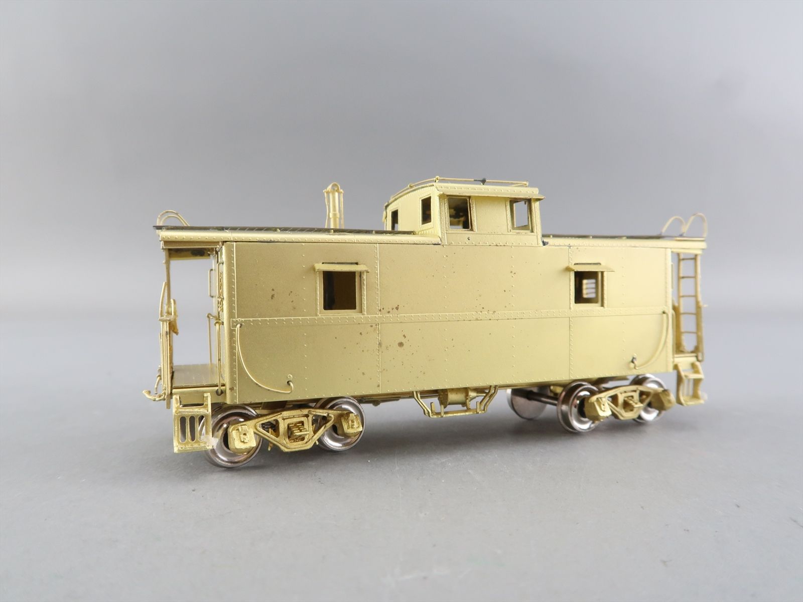 HO Brass Model - OMI 1287 C&O Chesapeake & Ohio Steel Caboose w/ L.H ...