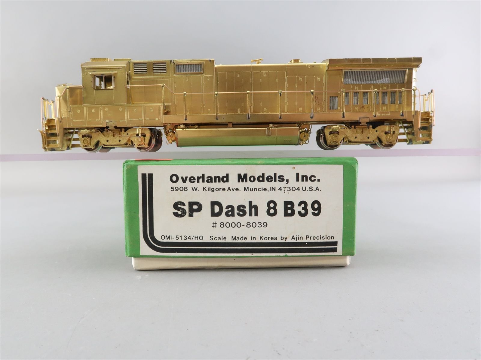 HO Brass Model - OMI 5134 SP Southern Pacific Dash 8-B39 B39-8 #8000 - 8039 - Unpainted - 1993 ...