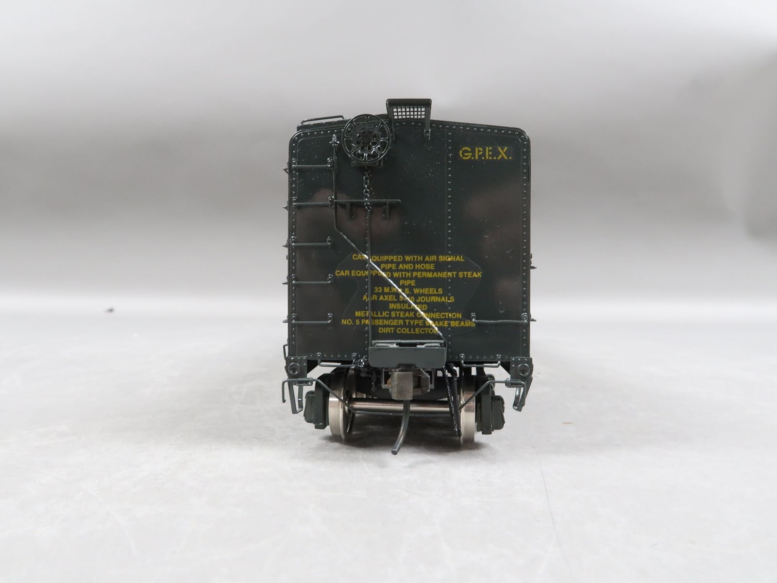 O Brass Model - PSC 16209-2 GPEX H.P. Hood & Sons Milk Tank Car 41' - F ...