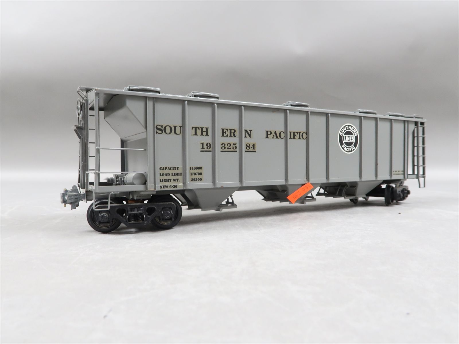 O Brass Model - MG Max Gray 606 SP Southern Pacific PS-2 Triple Bay ...