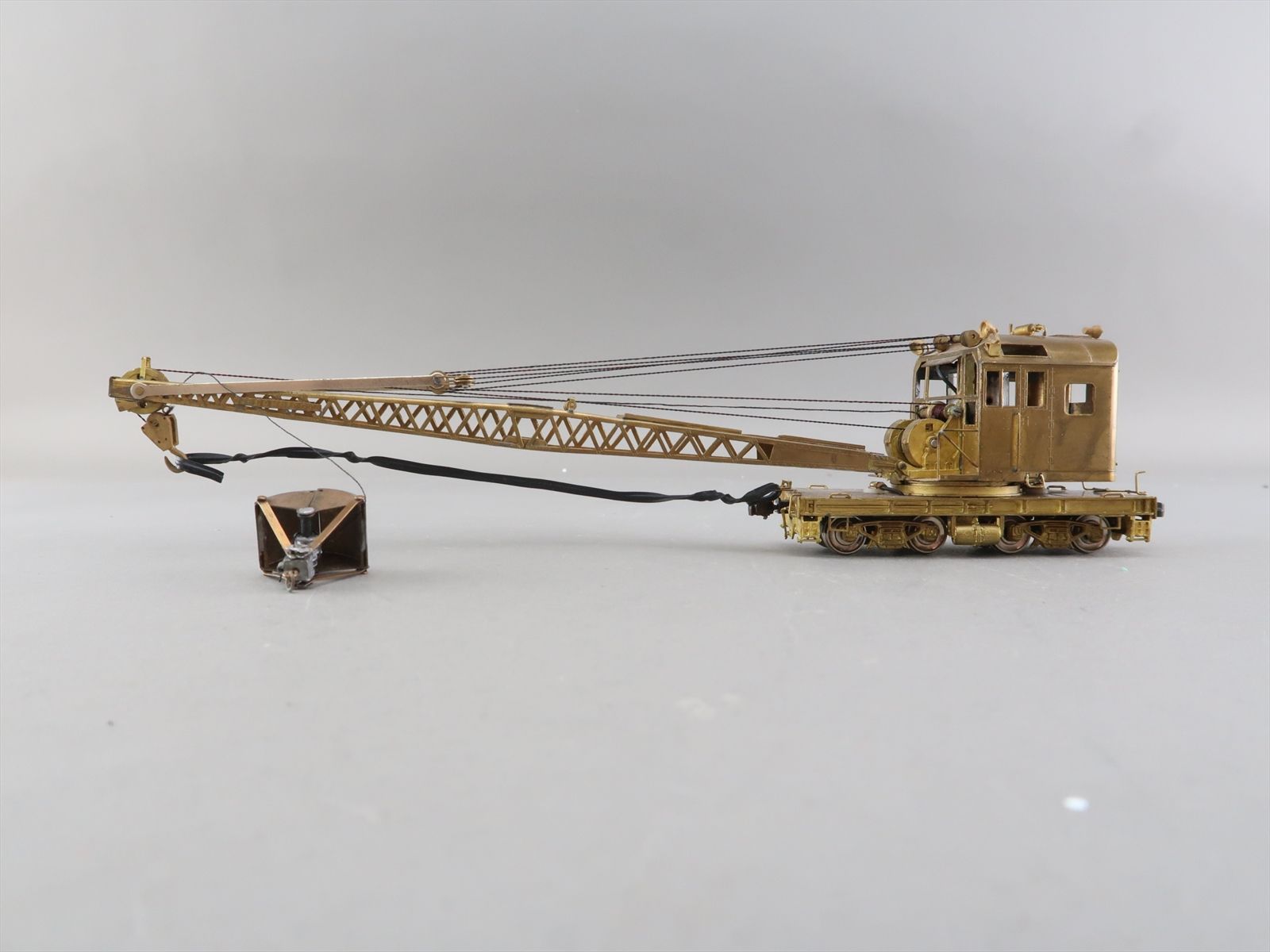 HO Brass Model - OMI 1336 Browning 30 Ton Crane Powered - Unpainted ...