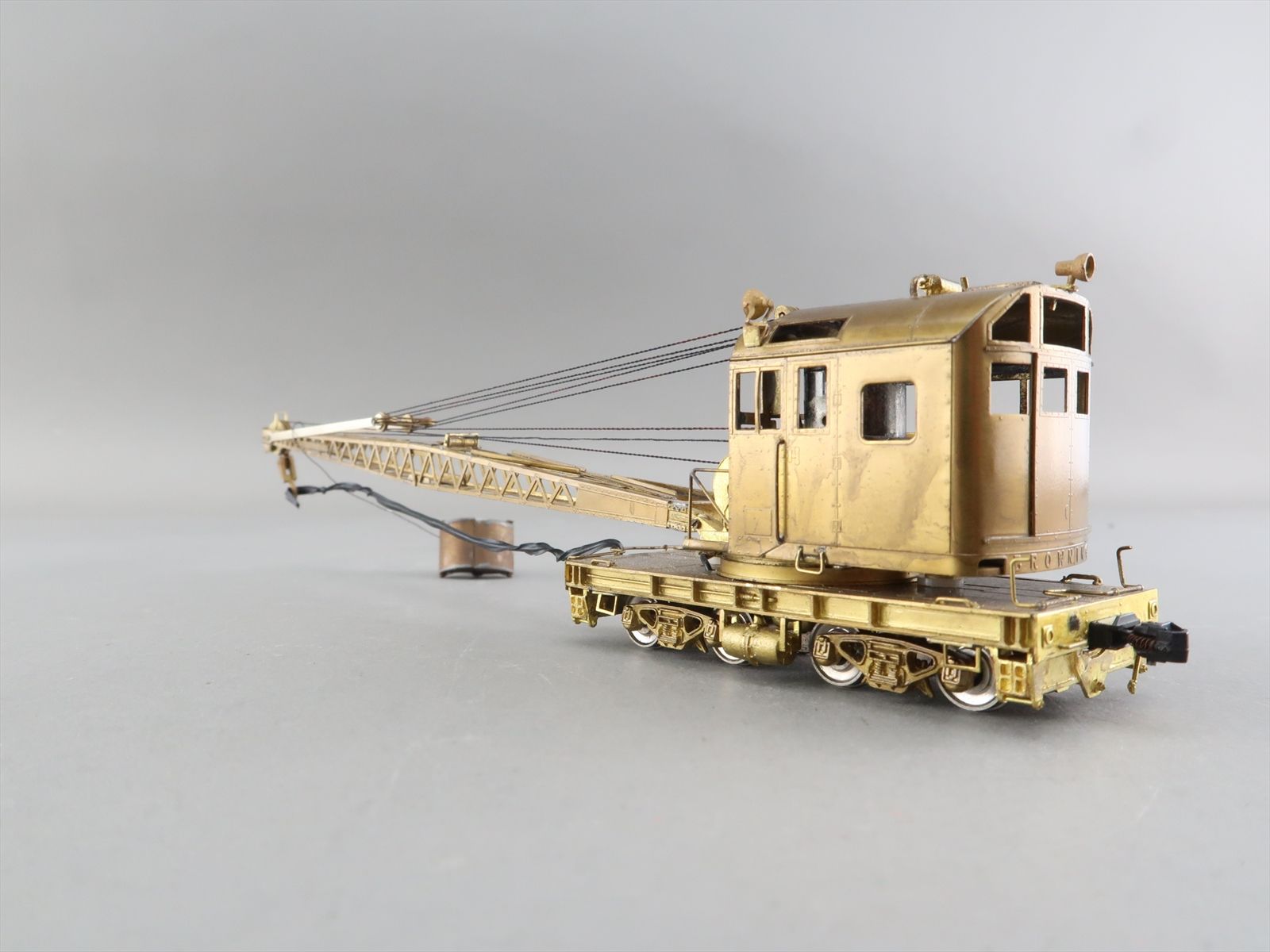 HO Brass Model - OMI 1336 Browning 30 Ton Crane Powered - Unpainted ...