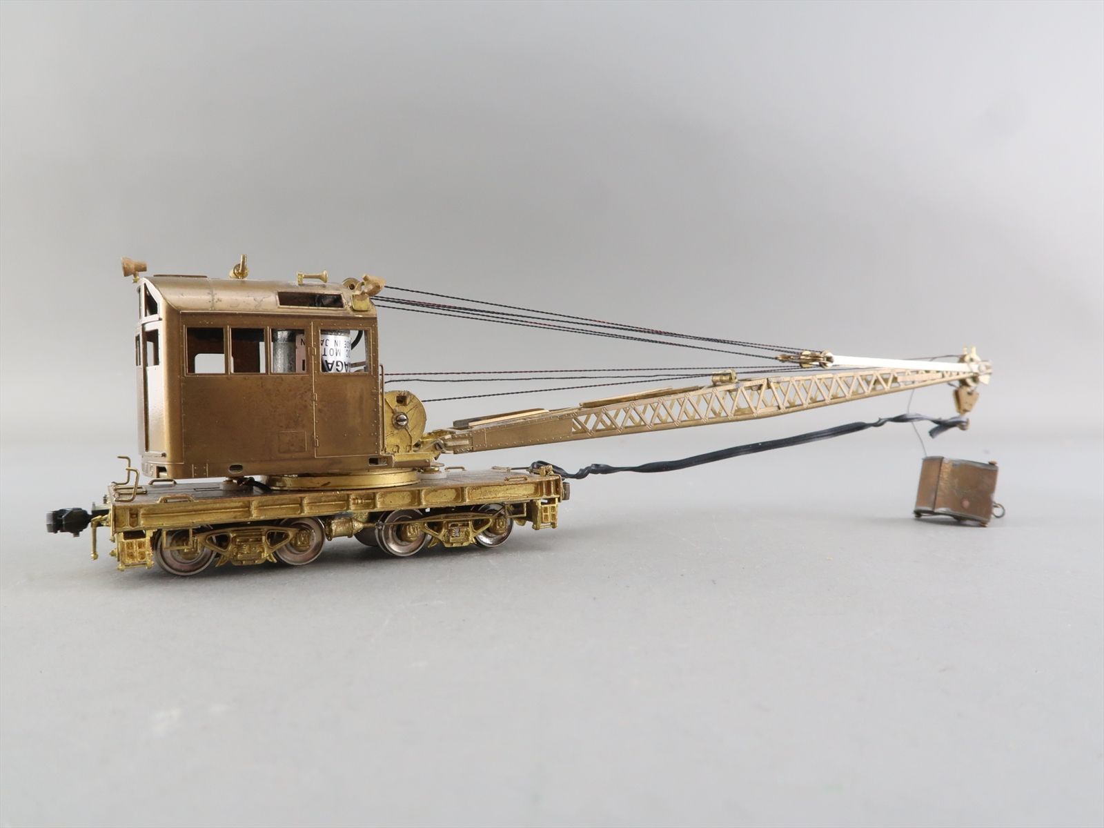 HO Brass Model - OMI 1336 Browning 30 Ton Crane Powered - Unpainted ...